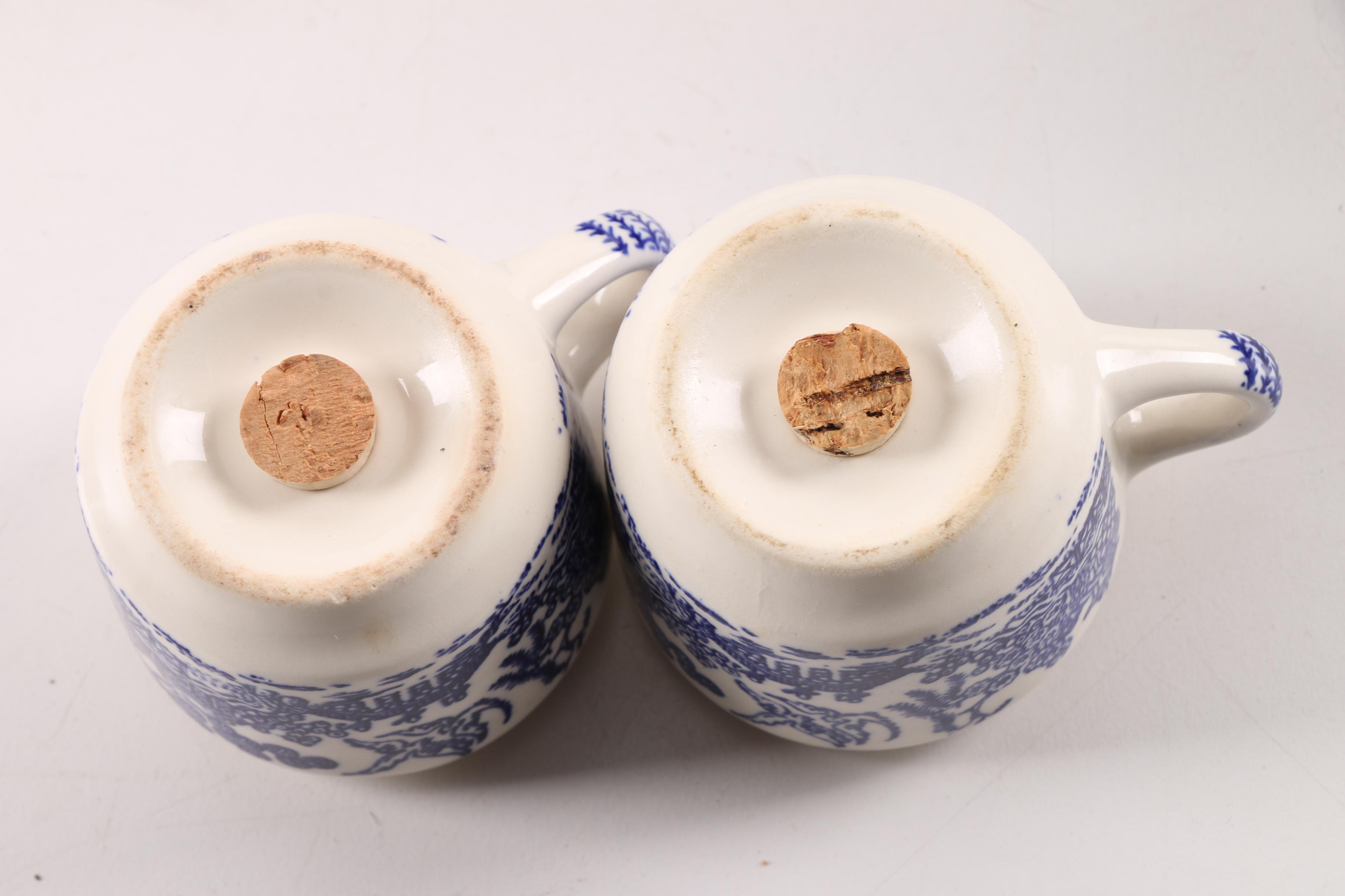 Vintage "Blue Willow" Tableware by John Maddock & Sons and Newport ...