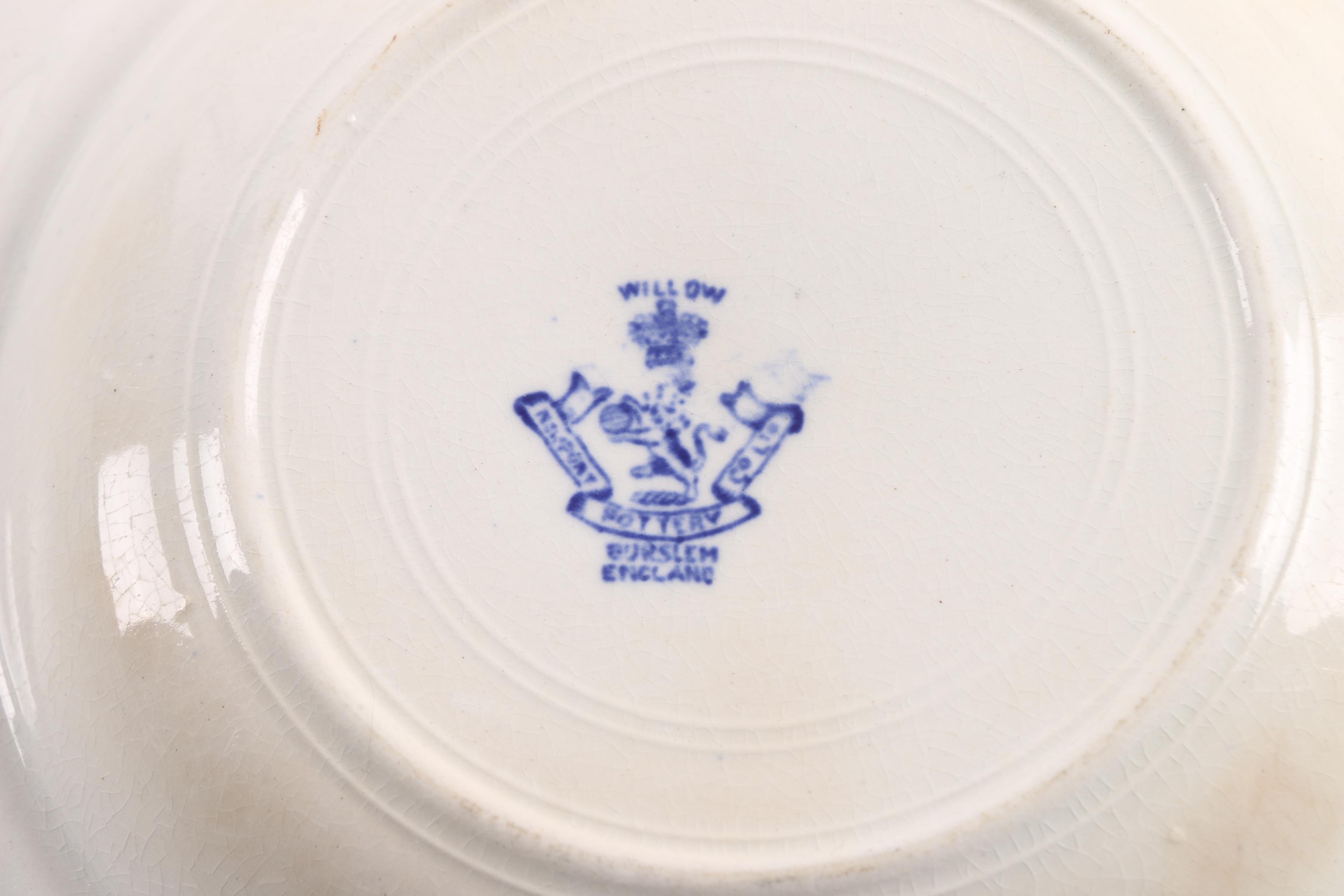 Vintage "Blue Willow" Tableware by John Maddock & Sons and Newport ...