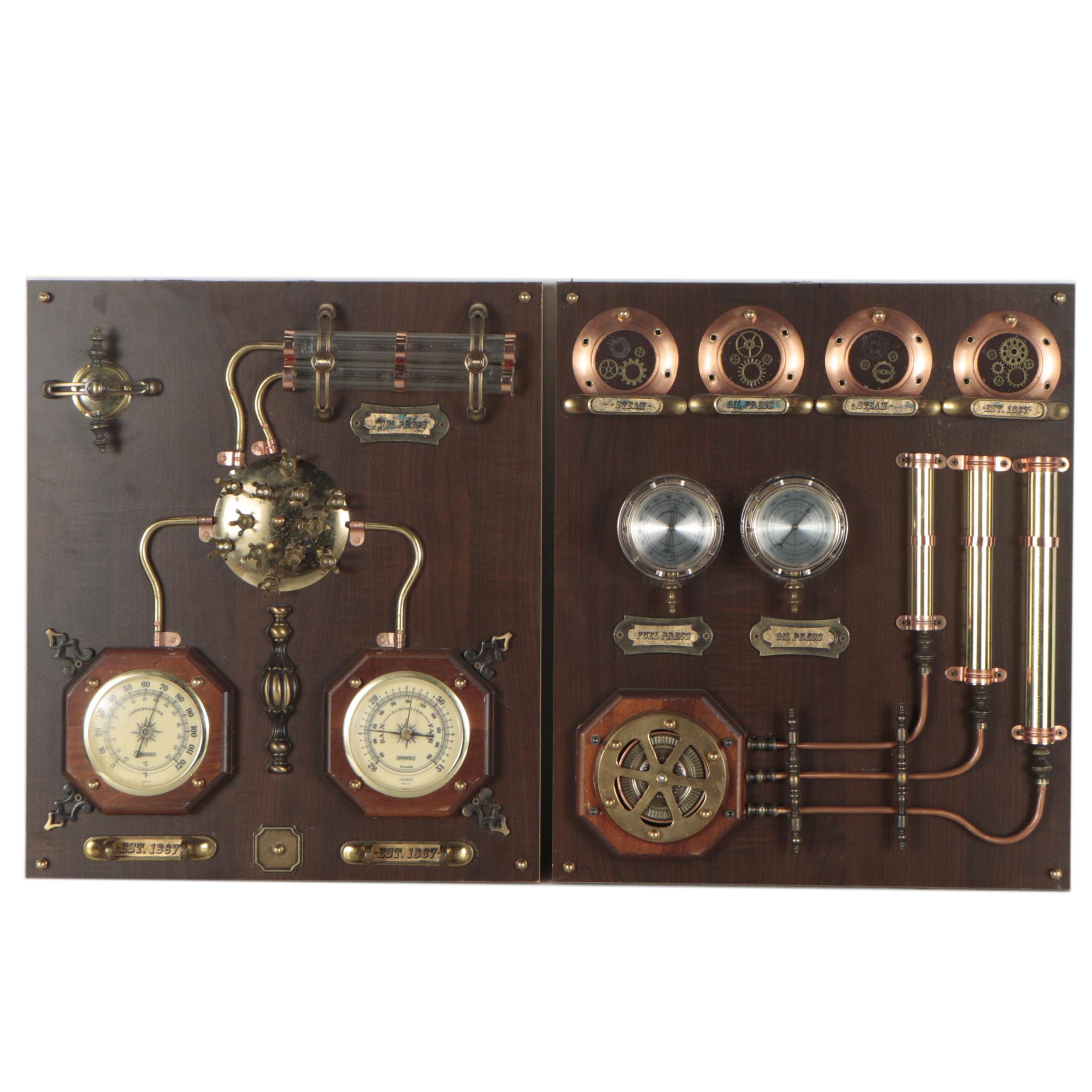 Steampunk Style Decorative Control Panels | EBTH