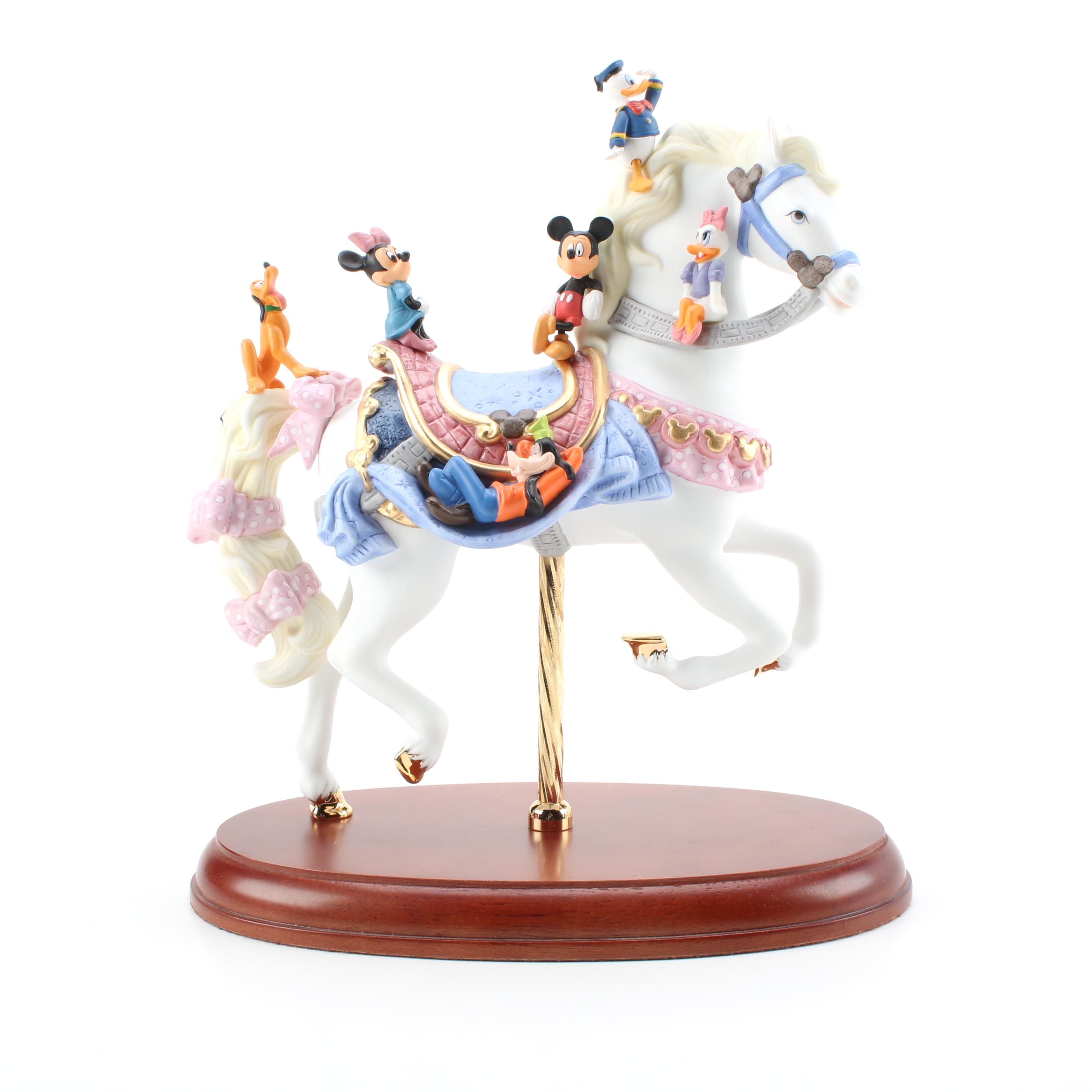 Lenox Hand-Painted Porcelain "The Disney Animated Classics Carousel ...