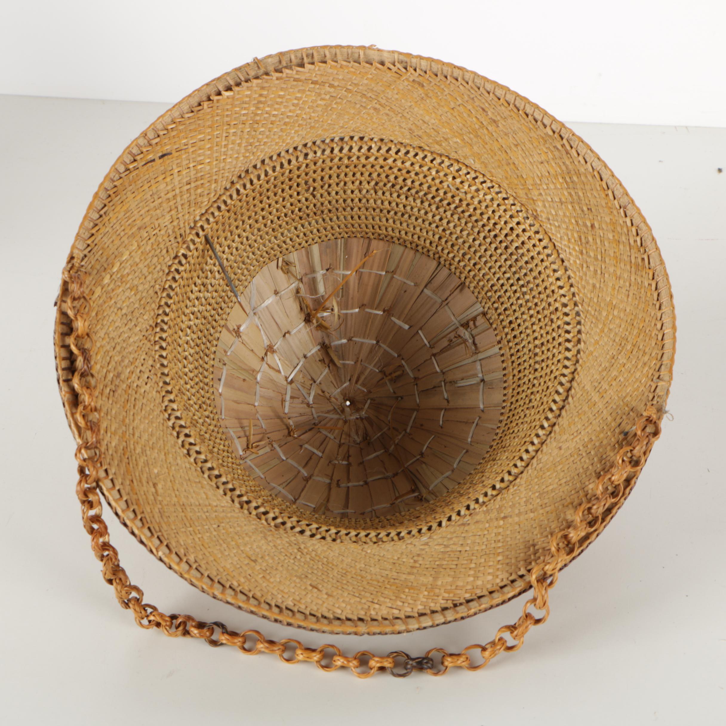 Southeast Asian Style Hats and Woven Domed Hat | EBTH