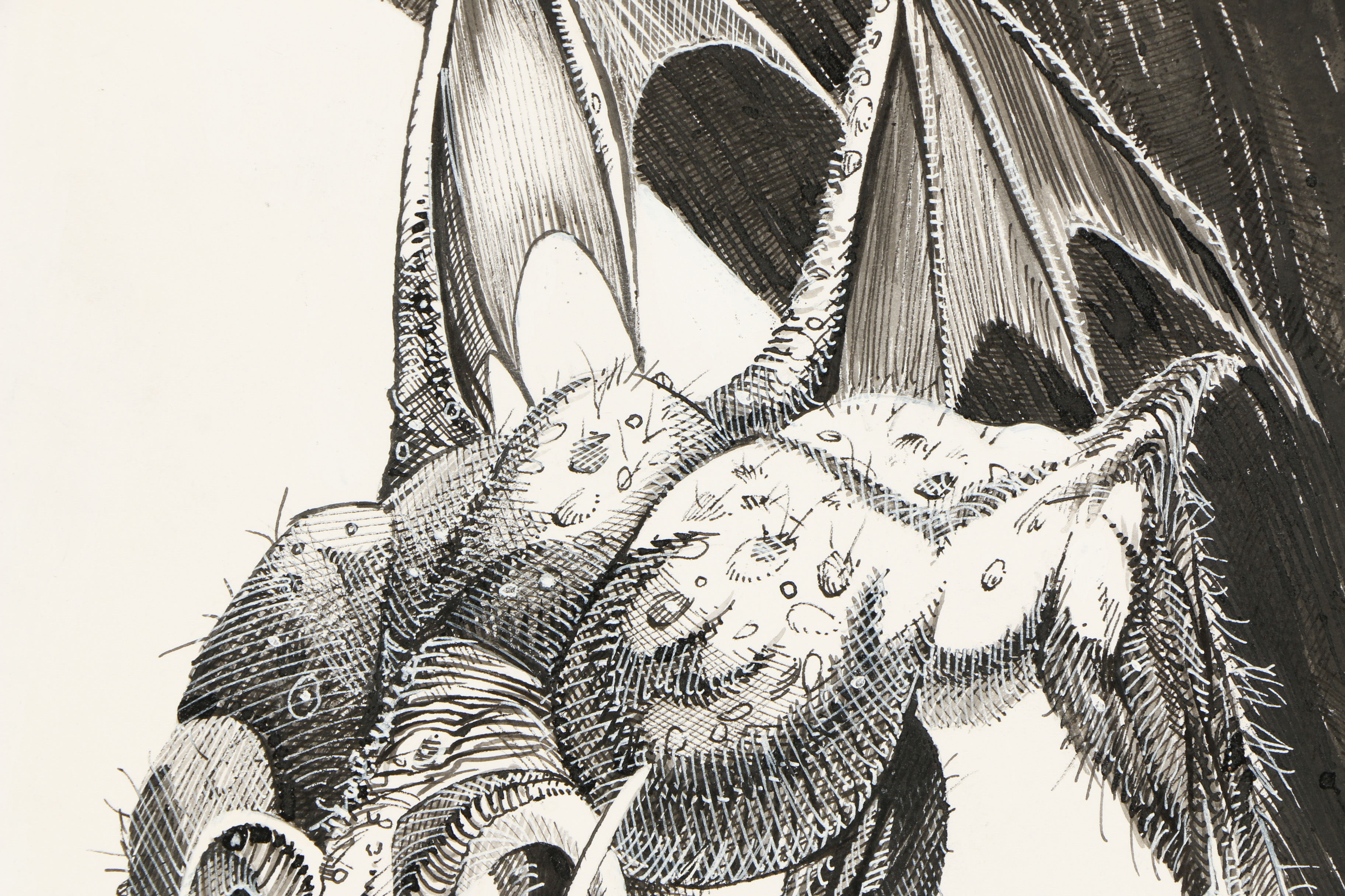 David Michael Beck Mixed Media Drawing | EBTH