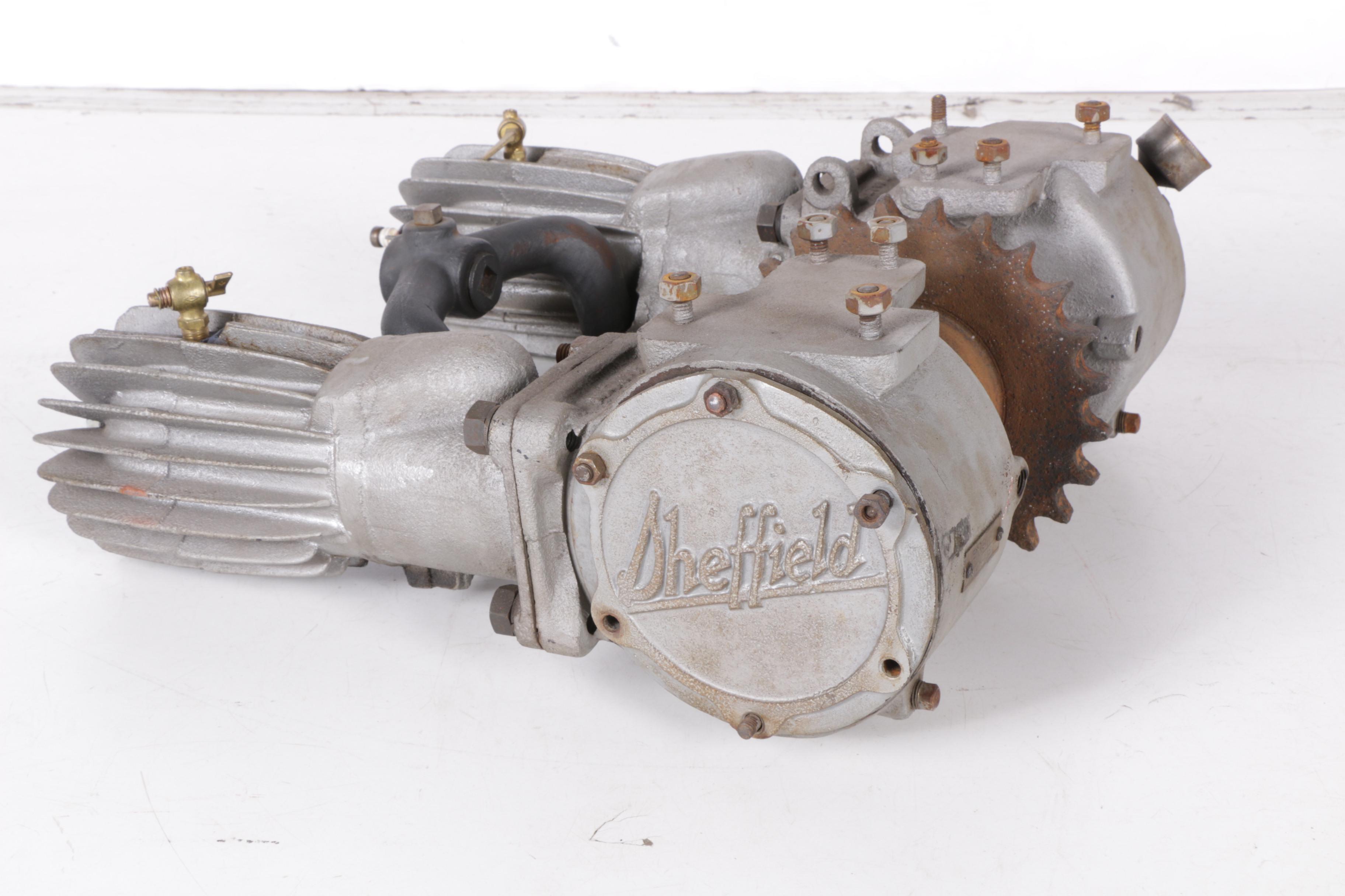 Early 20th-Century Sheffield Velocipede Car Company Railroad Two ...