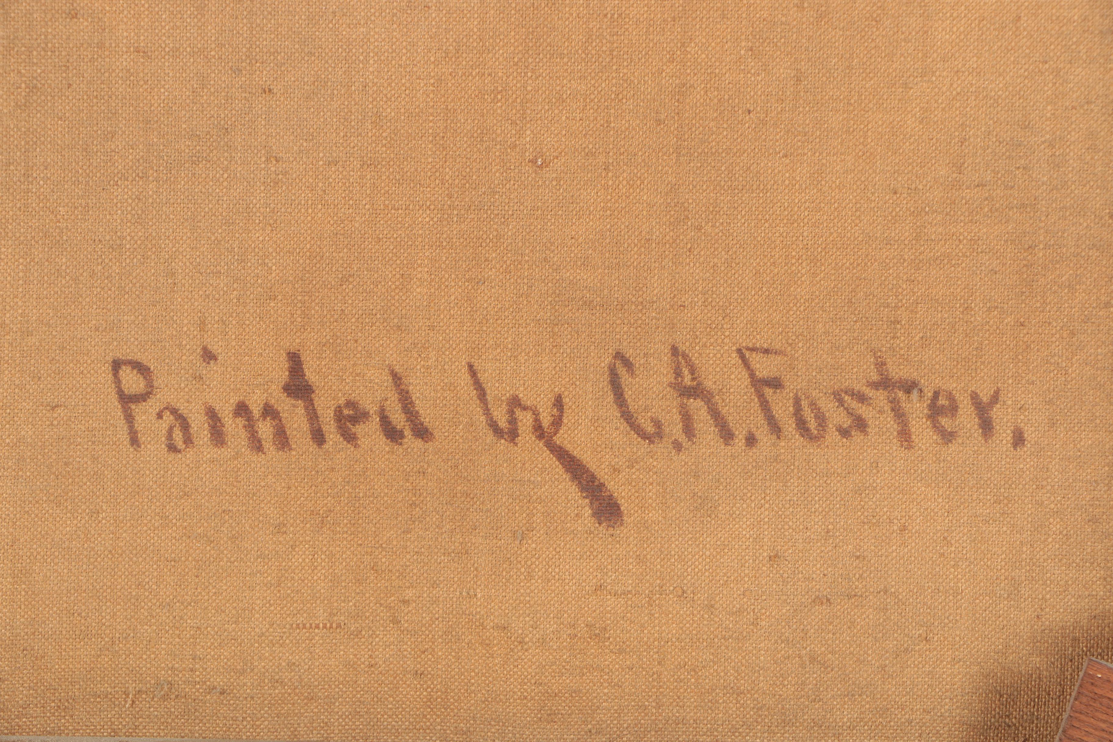 Antique Oil Painting Portraits Attributed to Charles Andrew Foster | EBTH