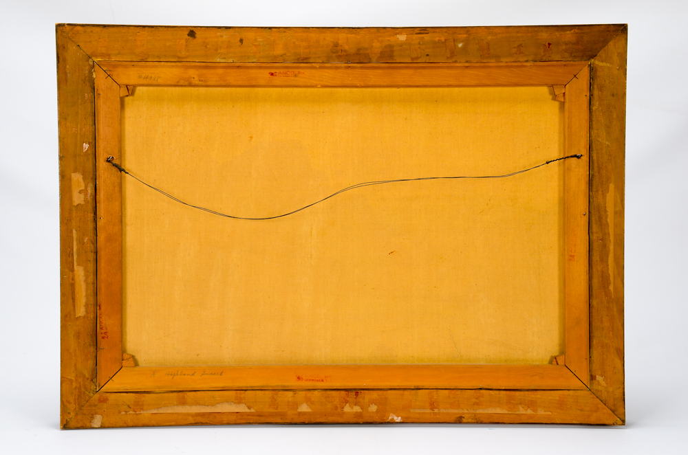 Thomas C. Blake Oil Painting on Canvas "A Highland Sunset" | EBTH