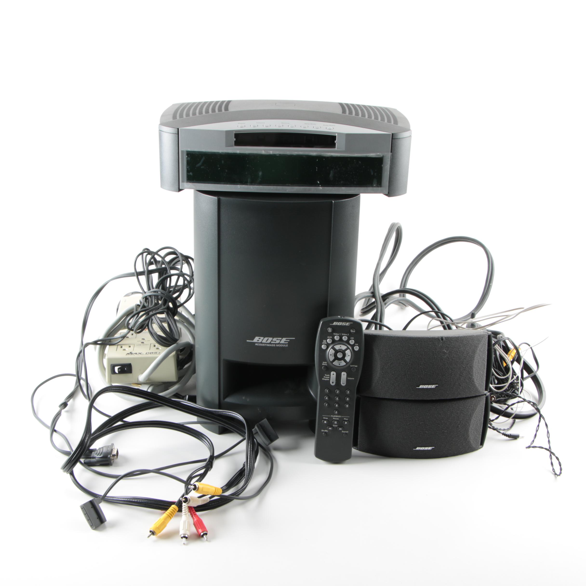 Bose AV3-2-1 Media Center and PS3-2-1 Speaker System | EBTH