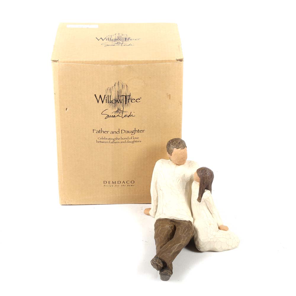Willow Tree "Father and Daughter" Figurine | EBTH
