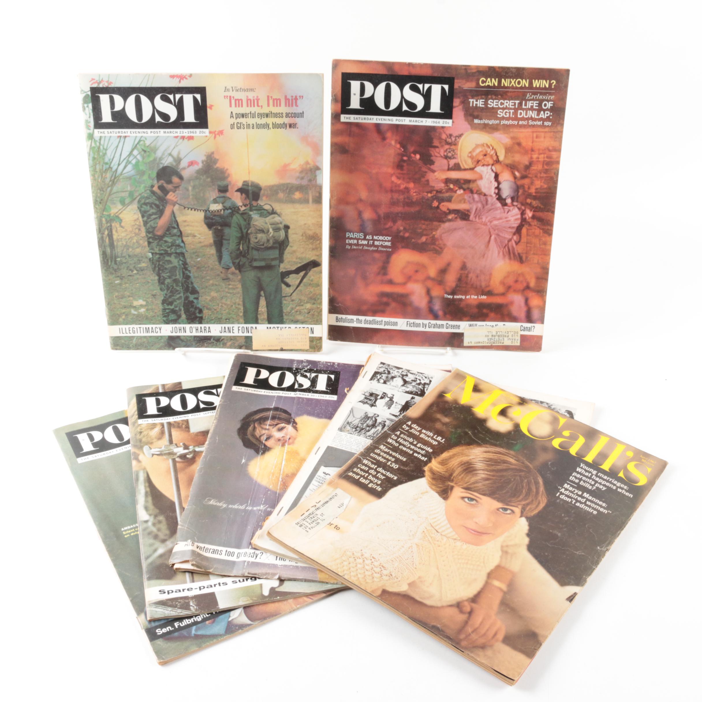 1960s "Saturday Evening Post" Magazines | EBTH