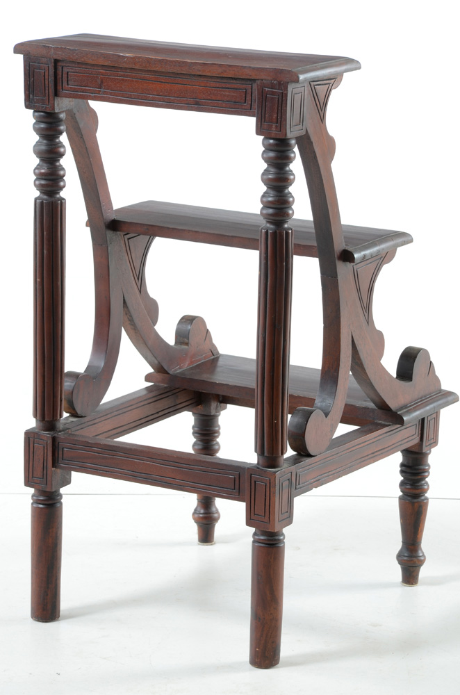 Set Regency Style Library Steps | EBTH