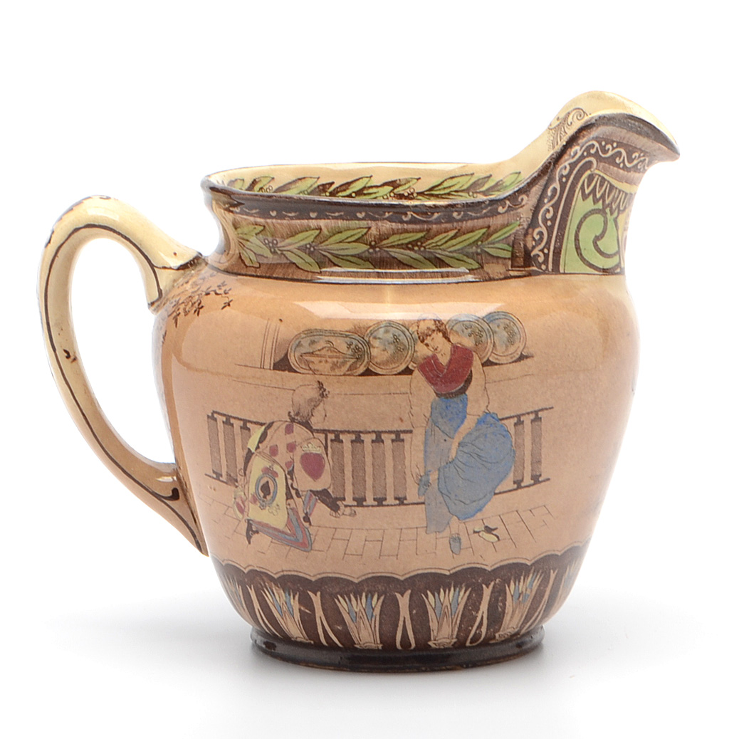 Buffalo Pottery 1907 Cinderella Pitcher | EBTH
