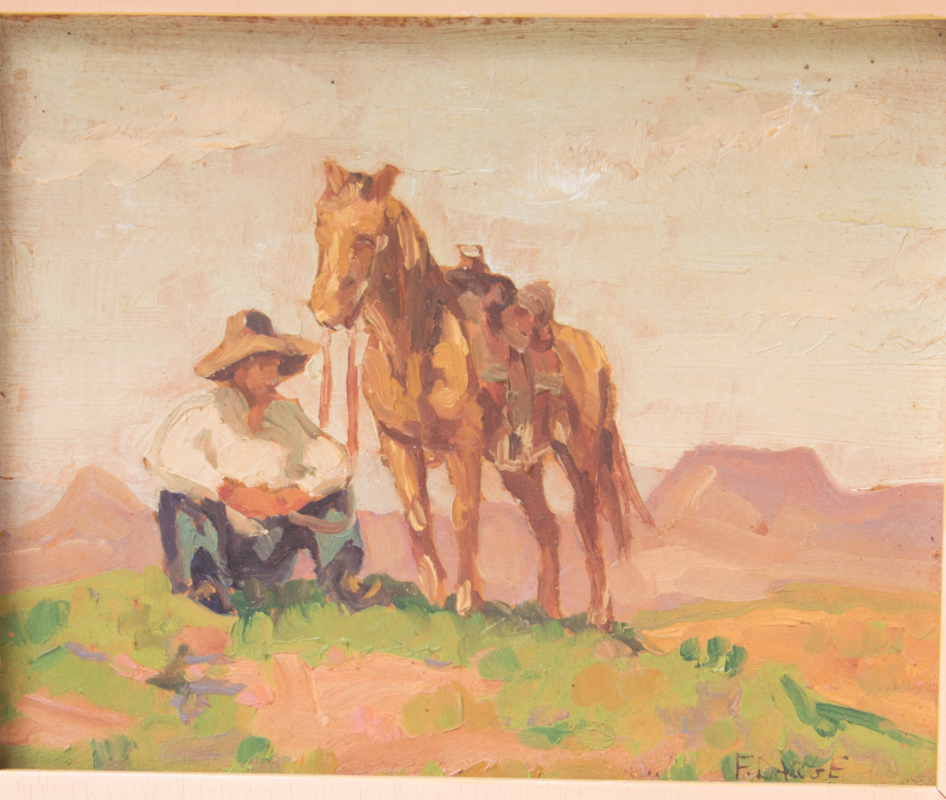 Western Inspired Acrylic Paintings | EBTH