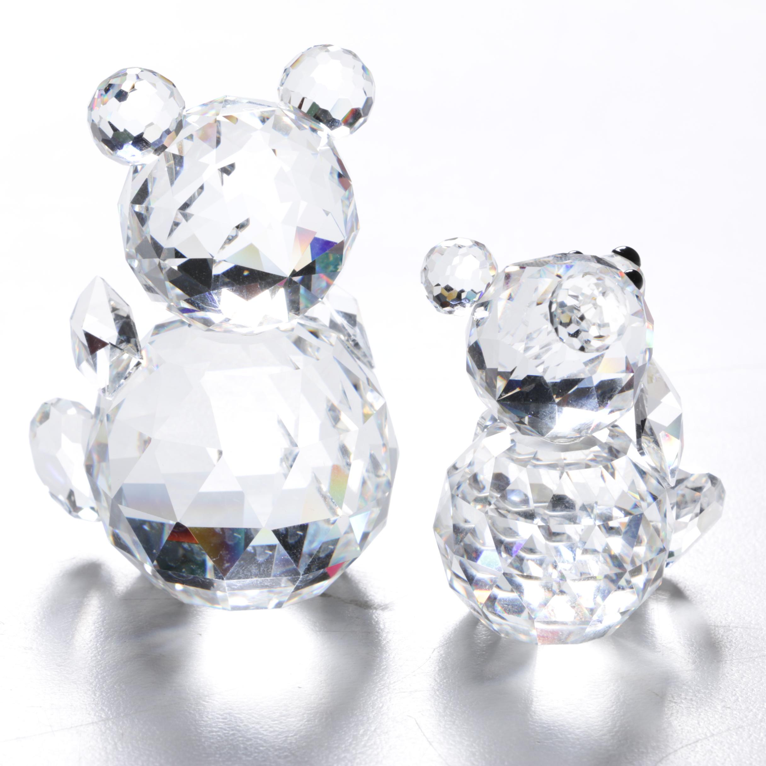 Swarovski Crystal Bear Figurines | EBTH