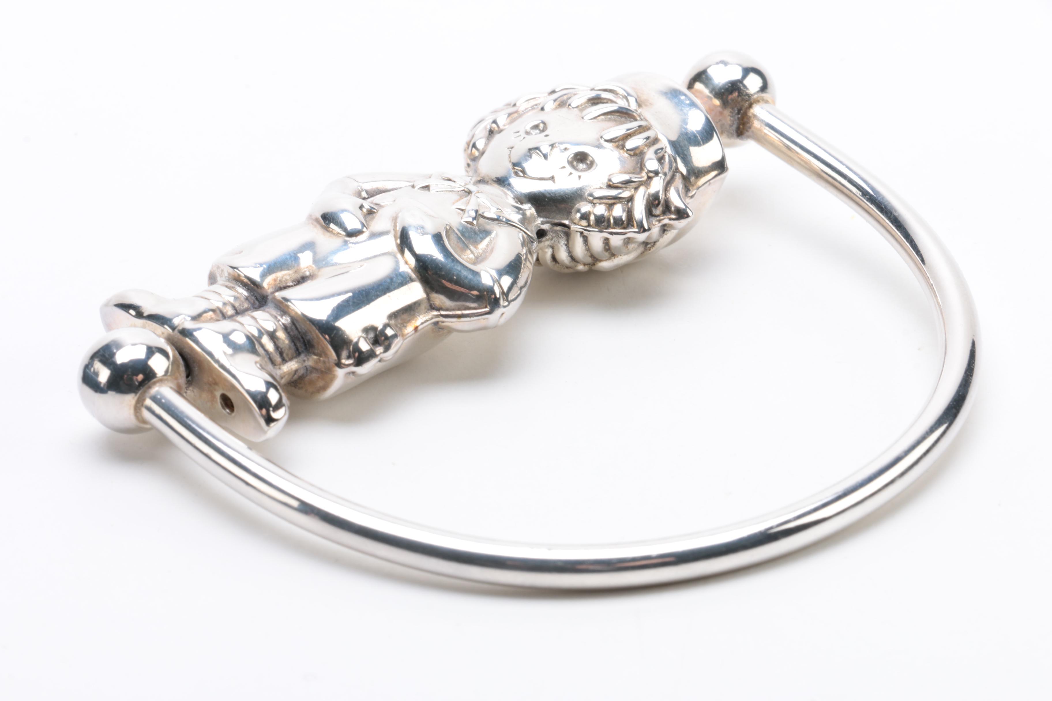 Figural Silver-Plated Rattle | EBTH