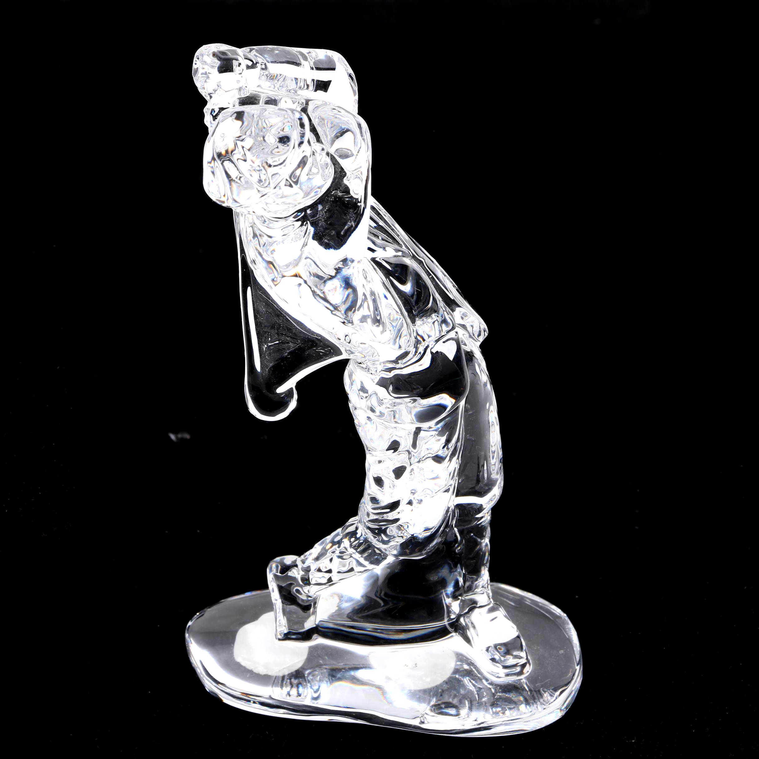 Waterford Crystal "Golfer" Figurine | EBTH