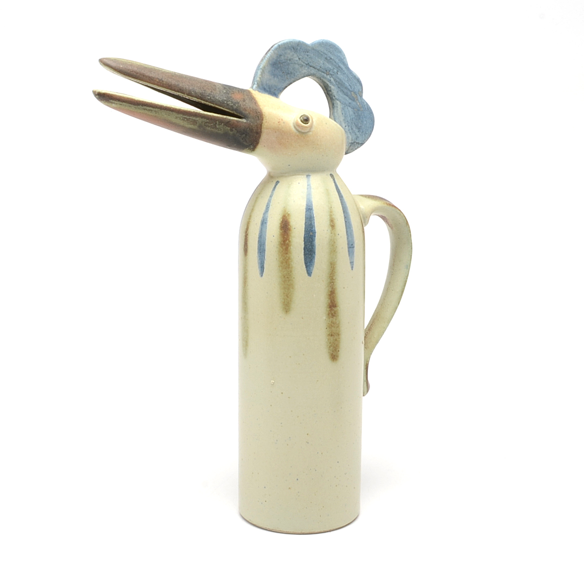Artisan-Made Ceramic Bird Pitcher | EBTH