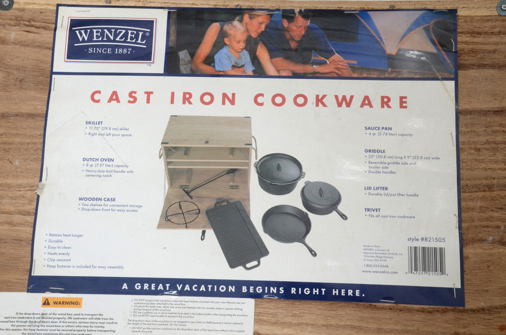 Collection of Wenzel Cast Iron Cookware | EBTH