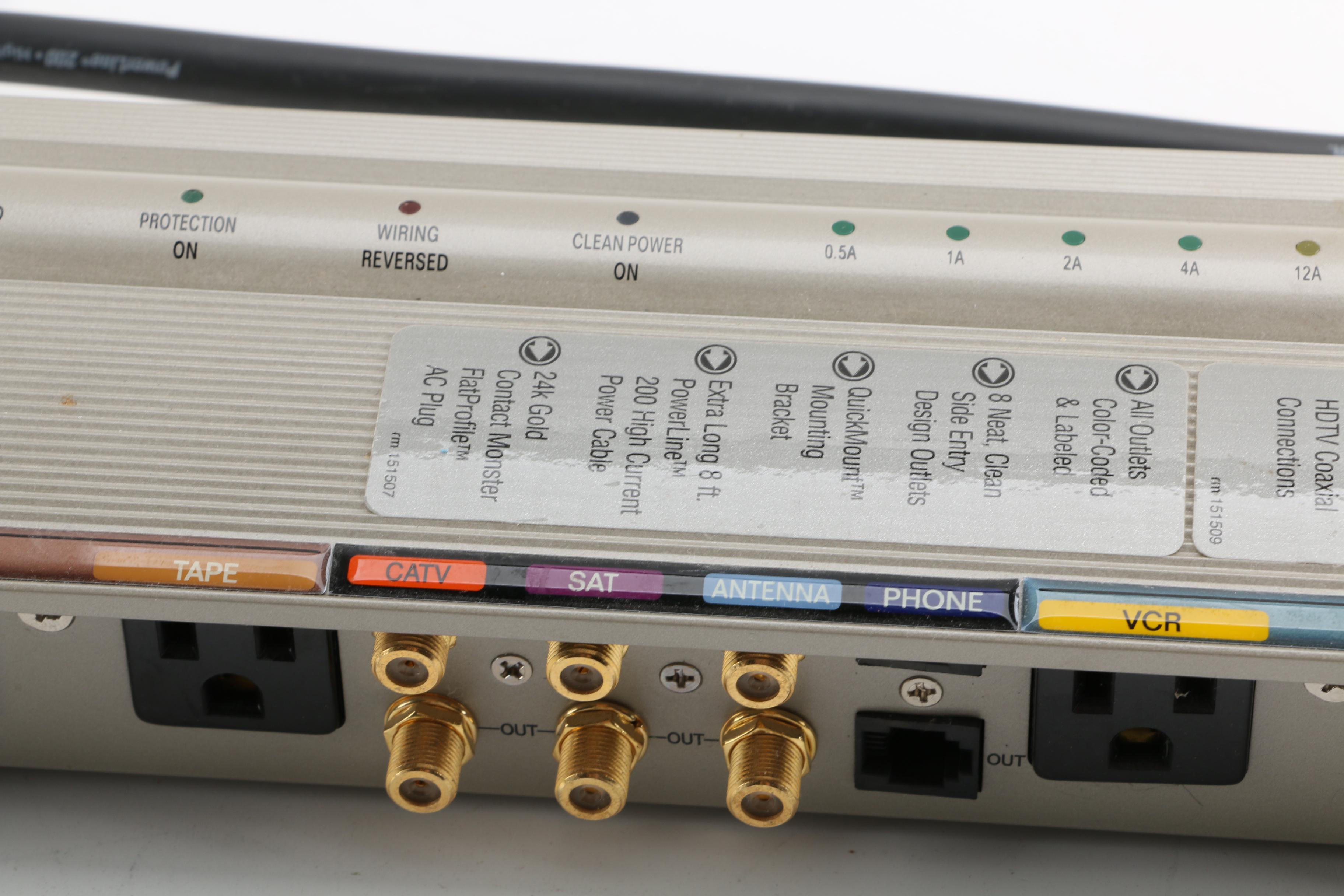 Monster Power Model HTS 1100 Relocatable Power Tap | EBTH