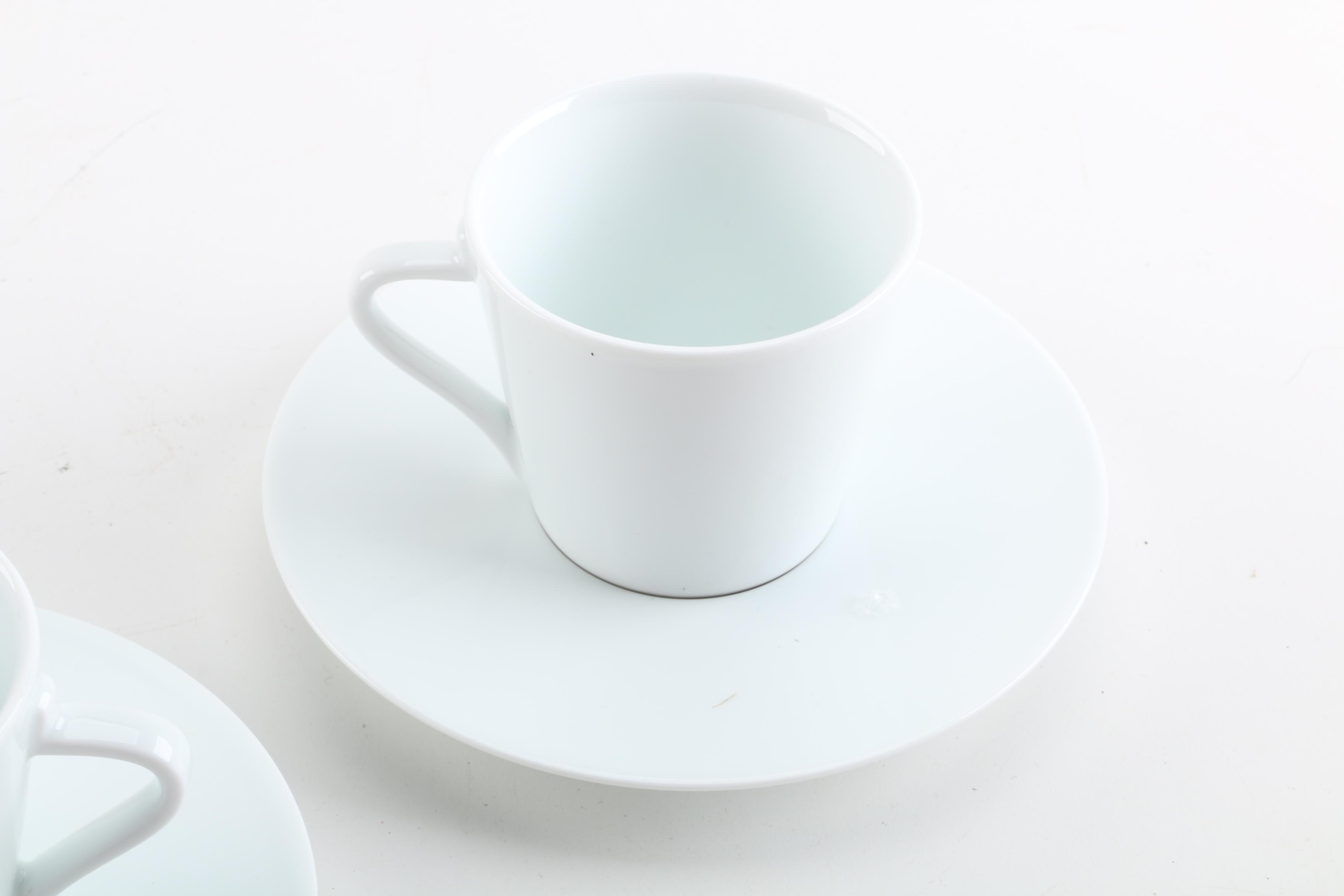Nespresso "Lungo" Ceramic Cups and Saucers | EBTH