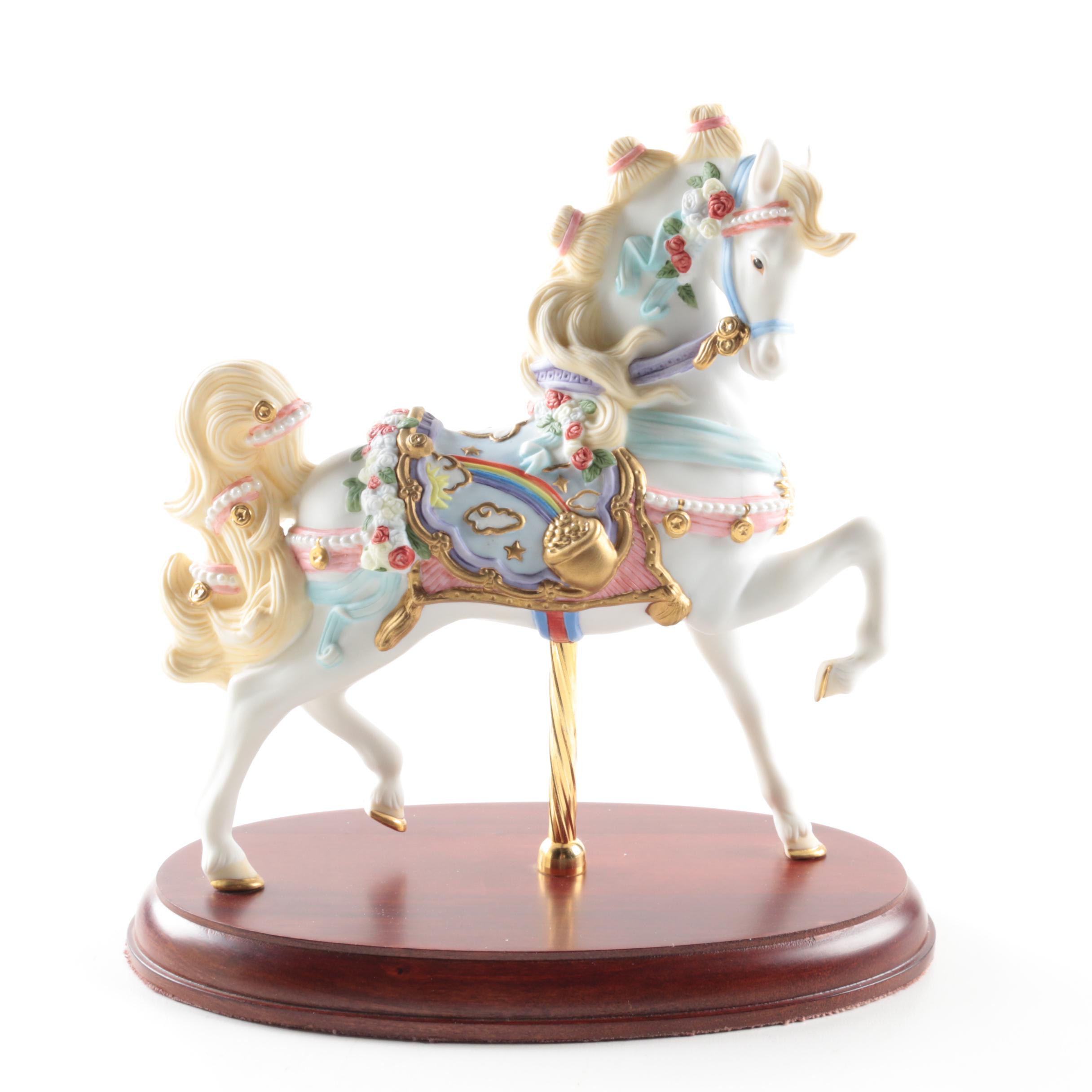Lenox "The Rainbow Carousel Horse" Figurine | EBTH