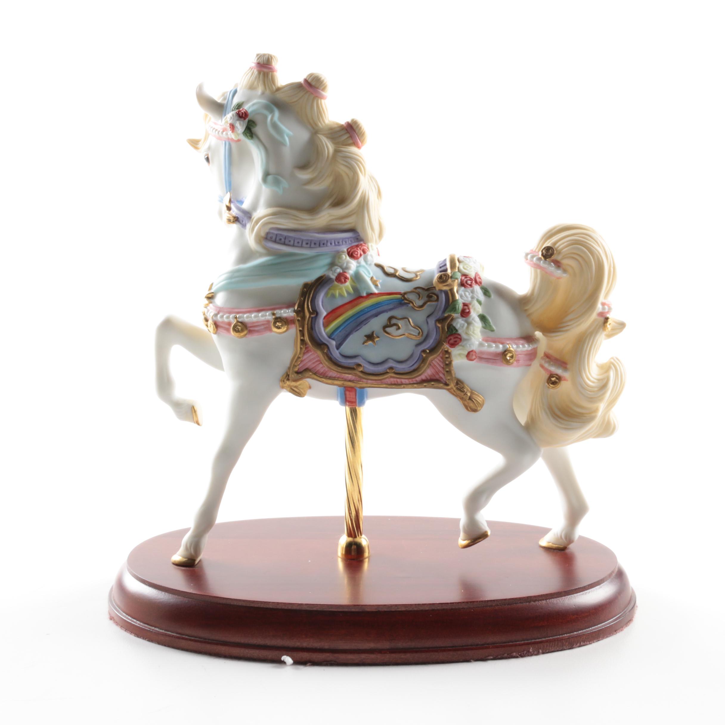 Lenox "The Rainbow Carousel Horse" Figurine | EBTH