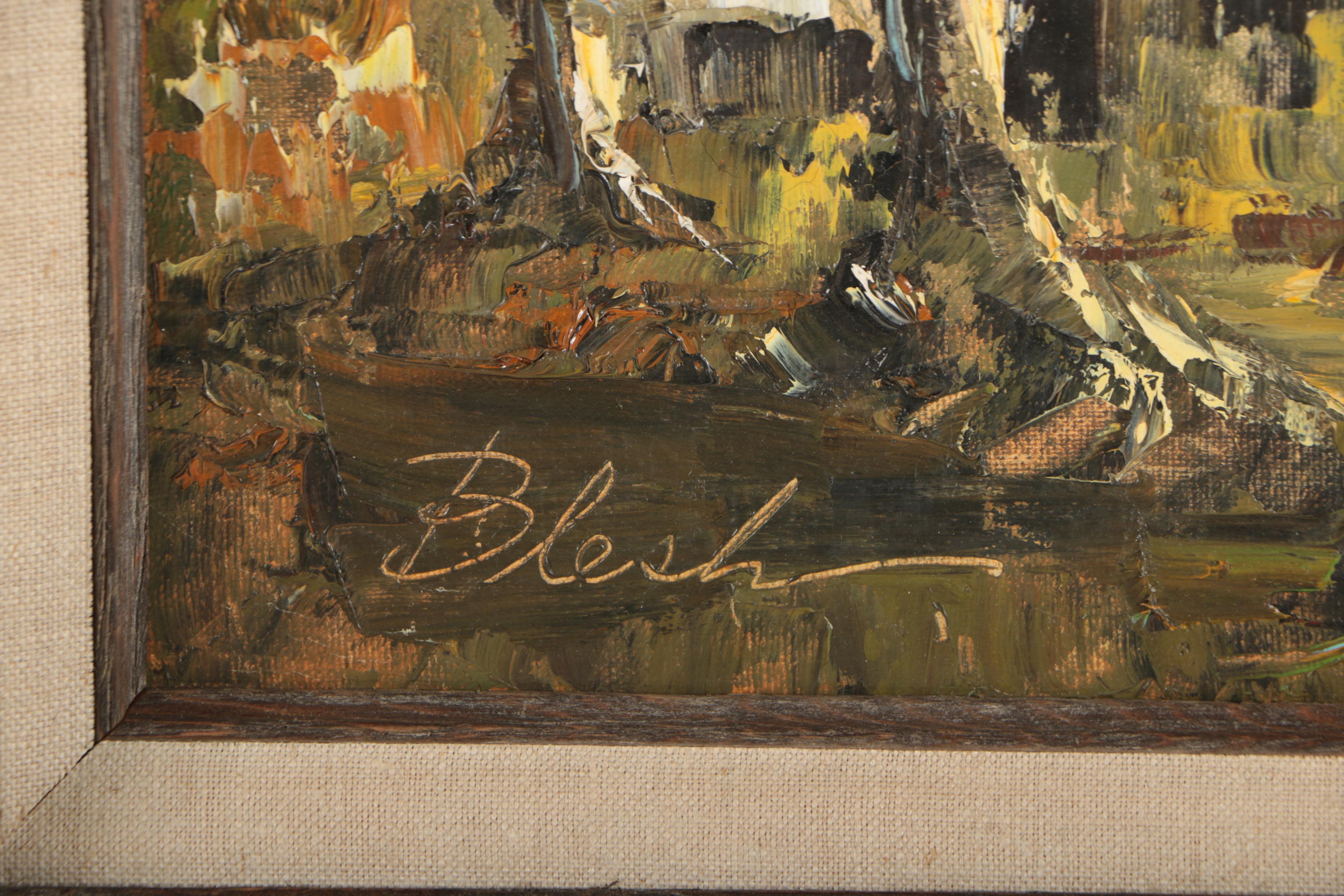 Blesh Oil Painting | EBTH