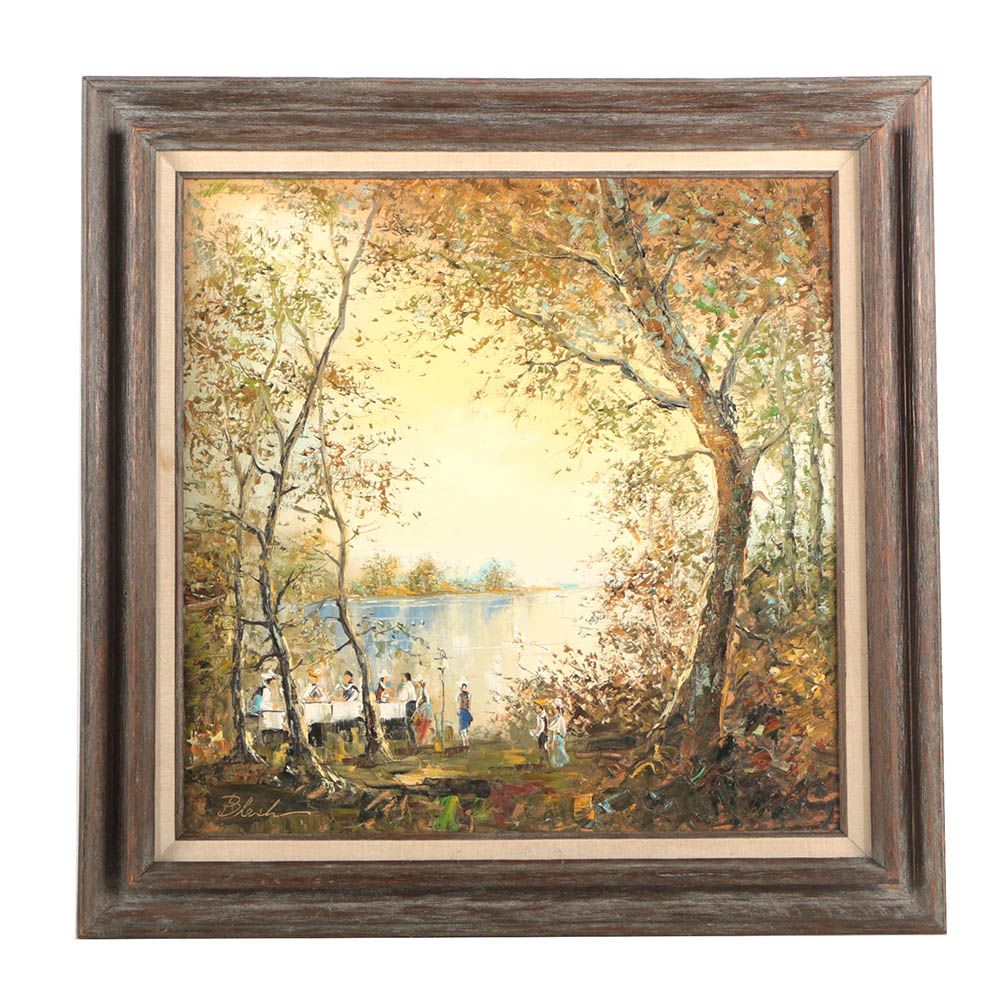 Blesh Oil Painting | EBTH