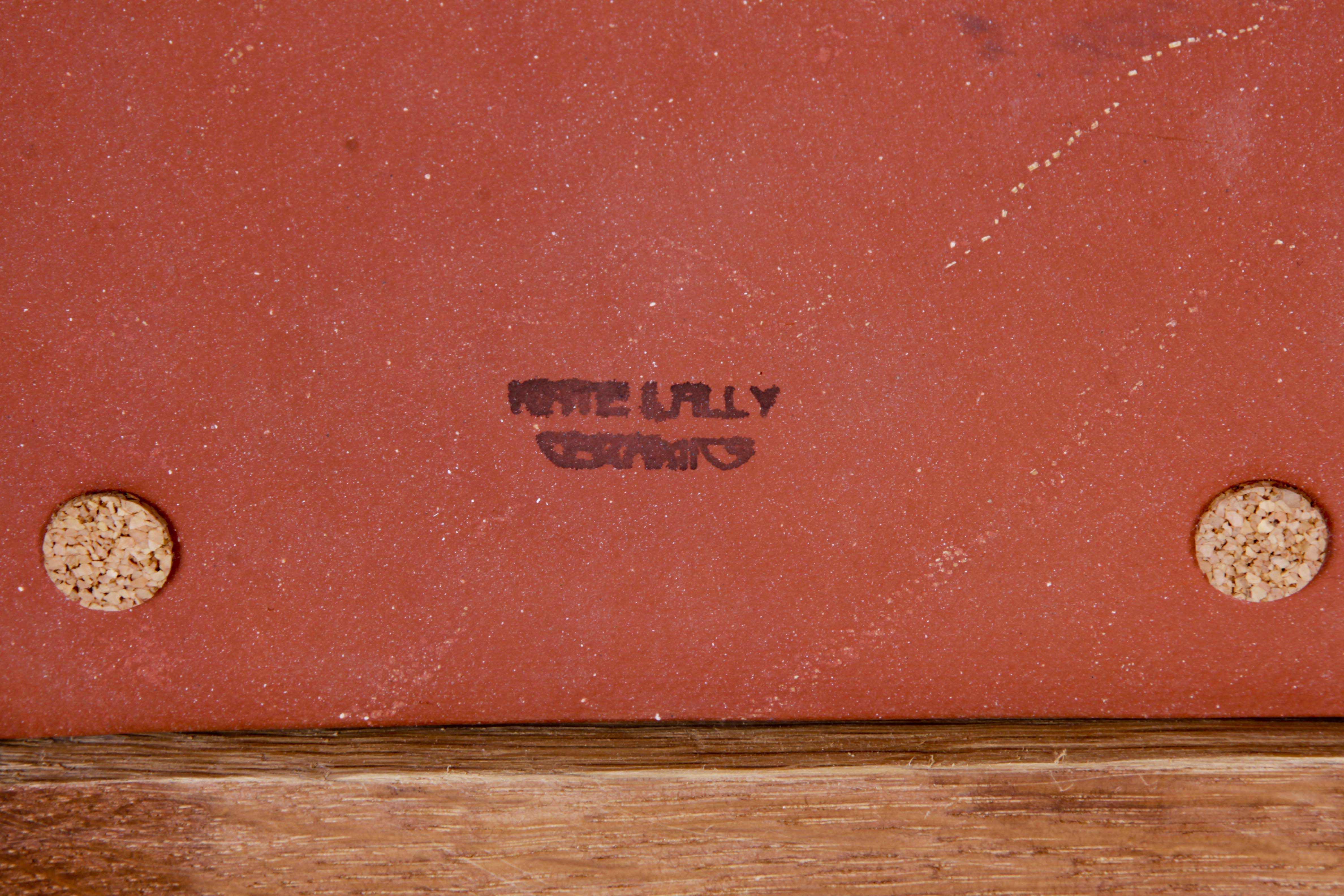 Kate Lally Hand-Painted Framed Pottery Tiles | EBTH