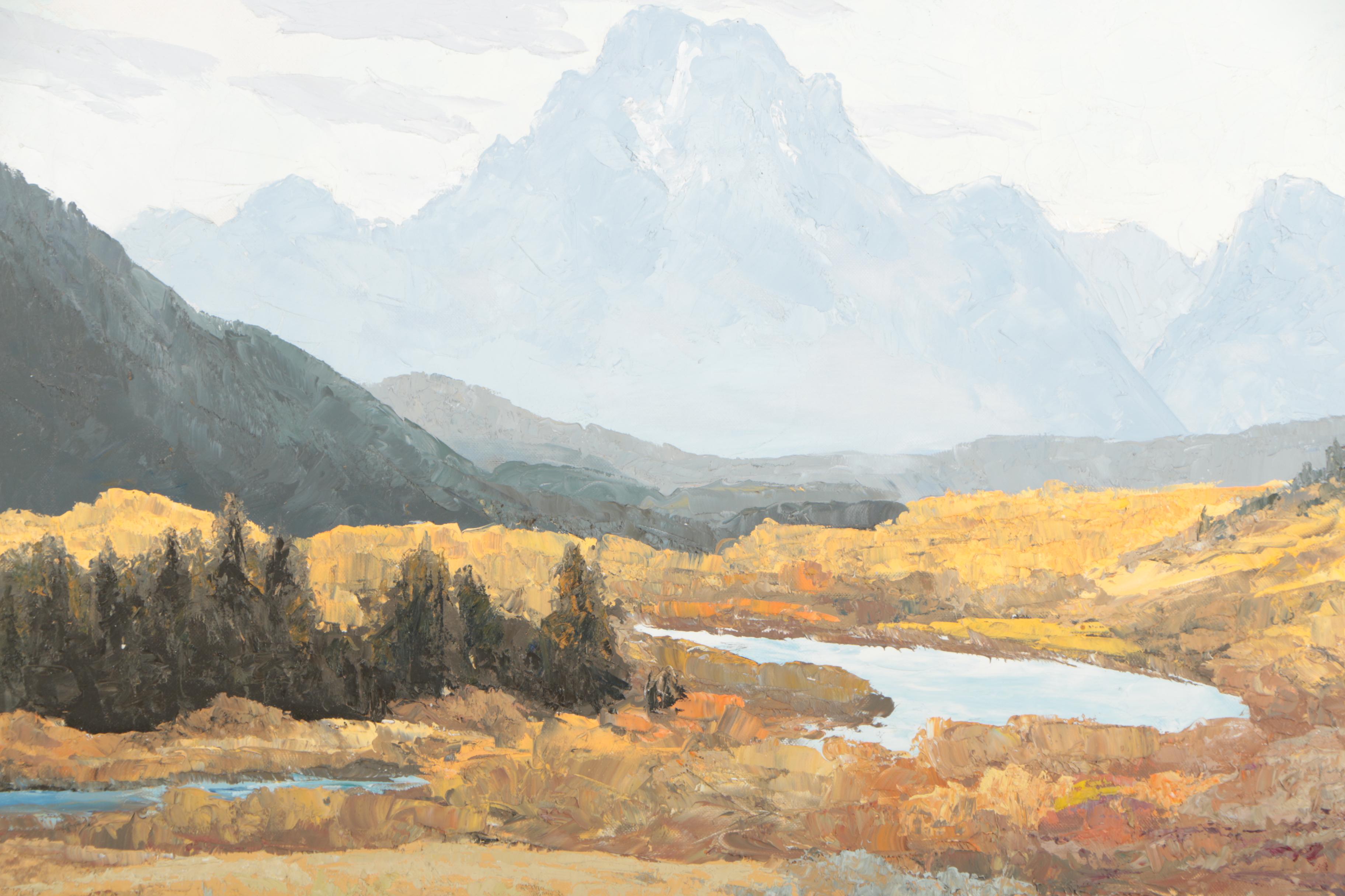 Bill Freeman Landscape Oil Painting | EBTH