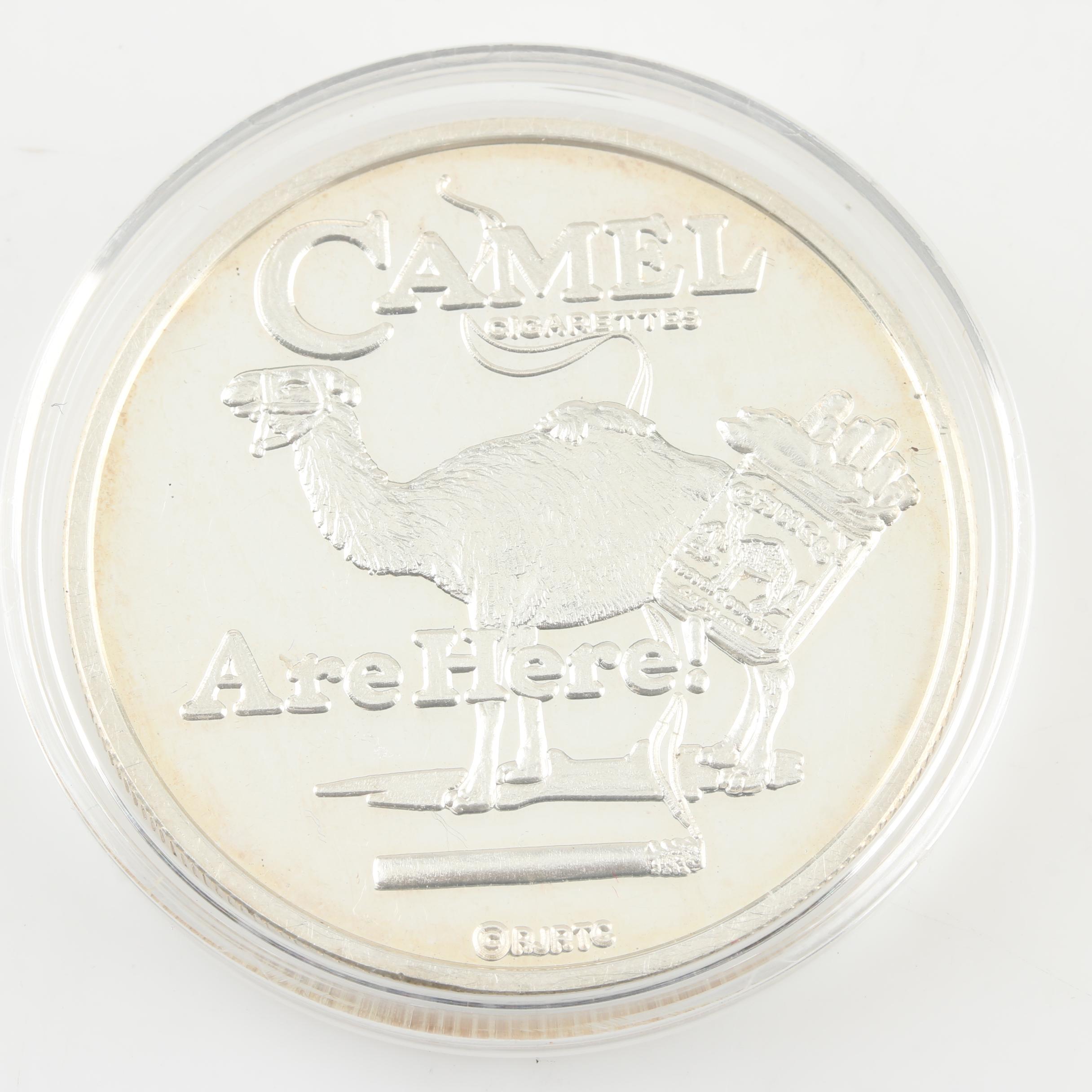 Camel Cigarettes 1-Ounce Proof Silver Round | EBTH