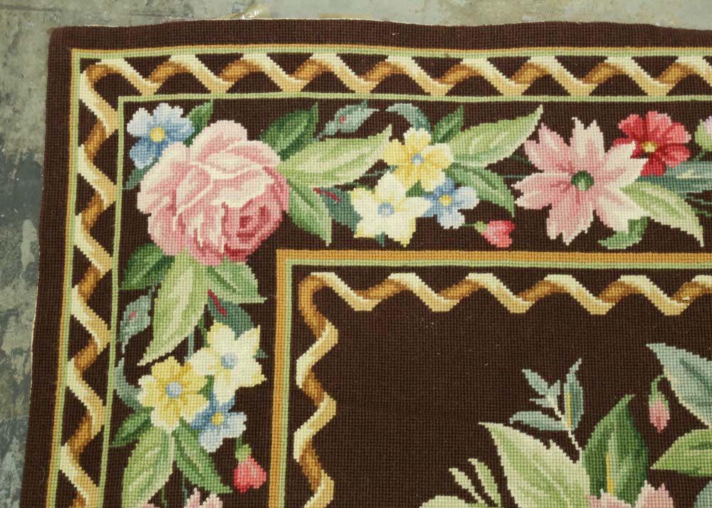 Needlepoint Area Rug | EBTH