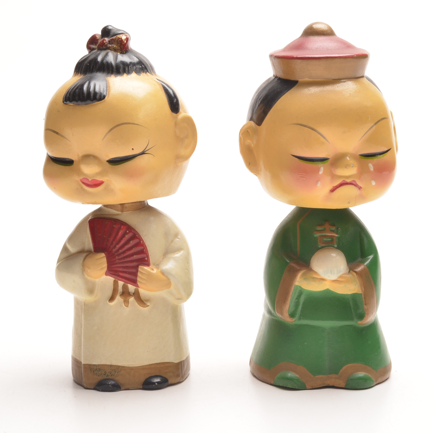 Vintage Japanese Bobbleheads | EBTH
