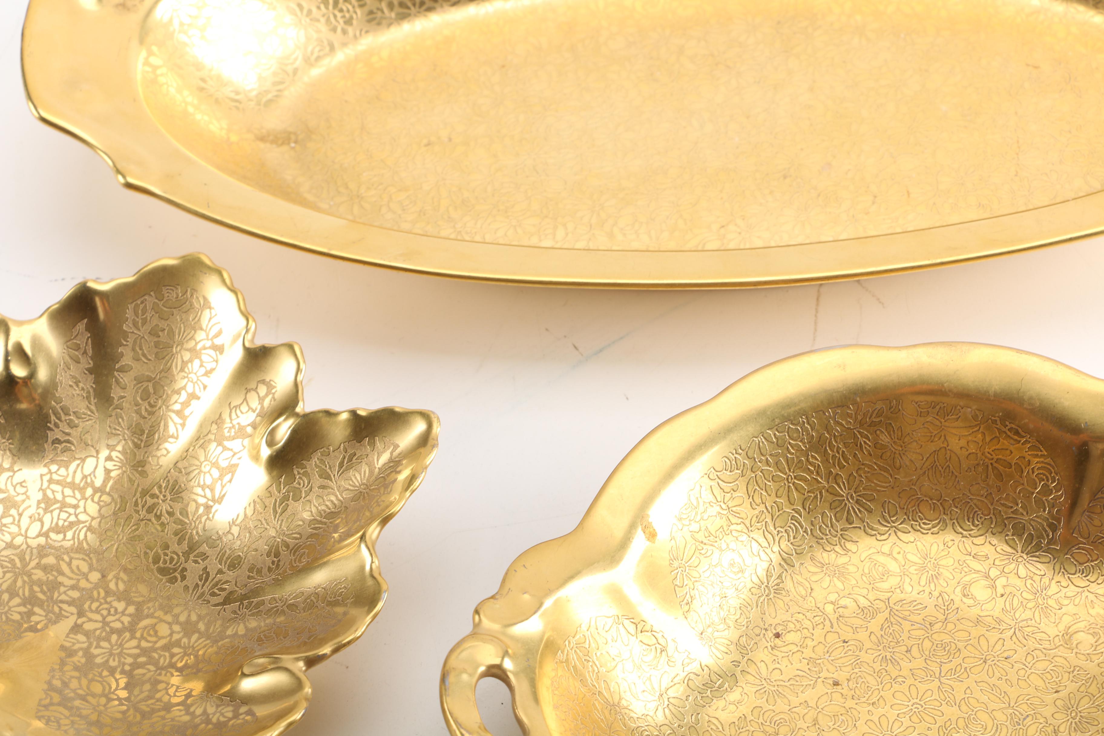 Pickard "Rose and Daisy" Porcelain Serveware | EBTH