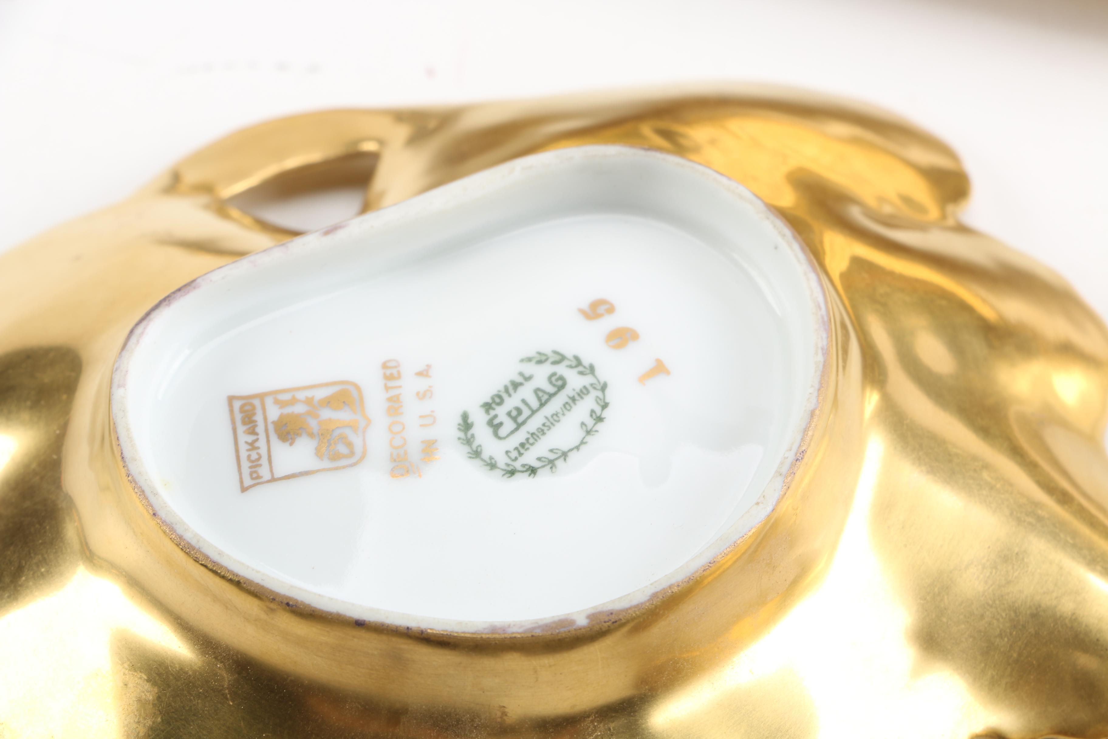 Pickard "Rose and Daisy" Porcelain Serveware | EBTH