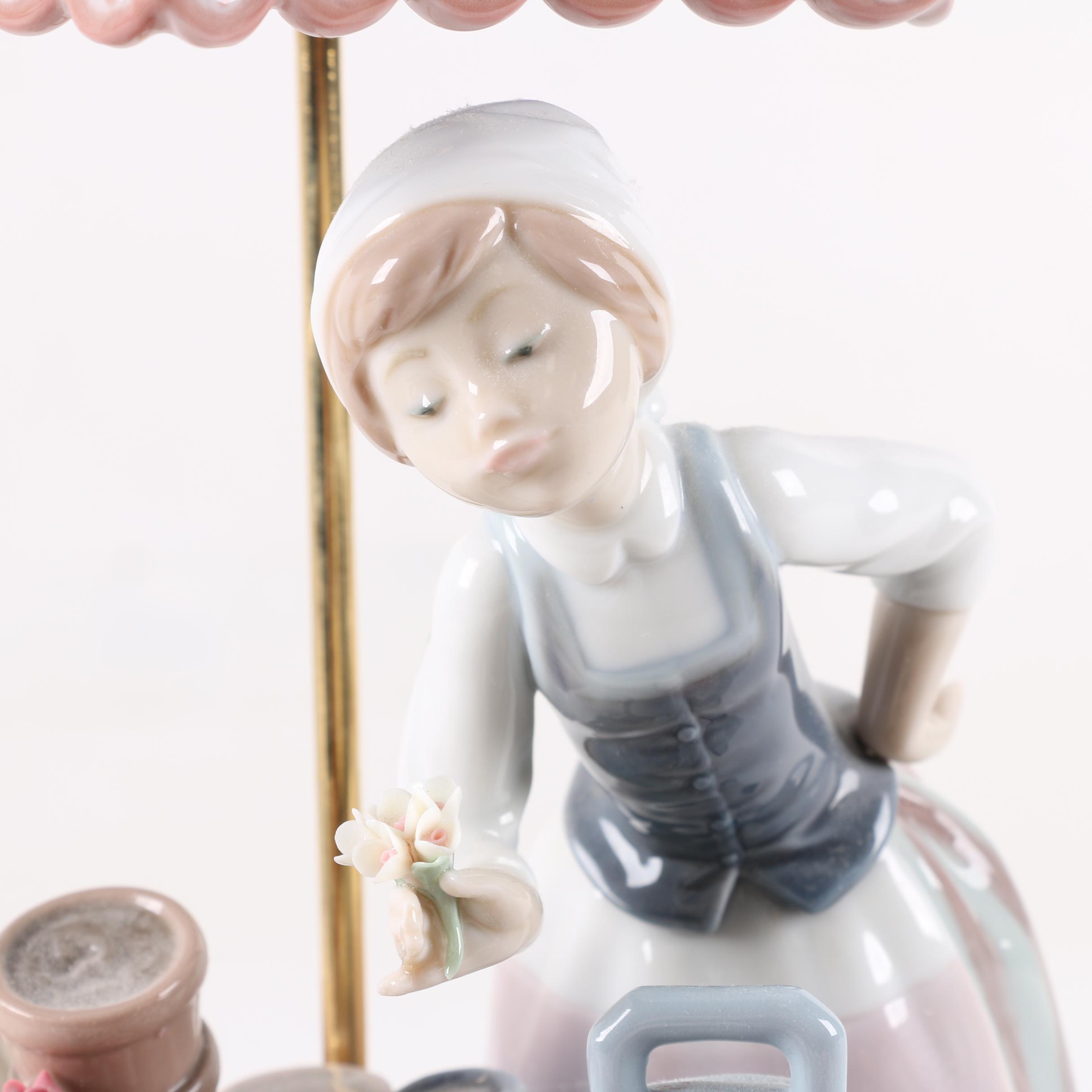 Lladró "Flowers of the Season" #1454 Porcelain Figurine | EBTH
