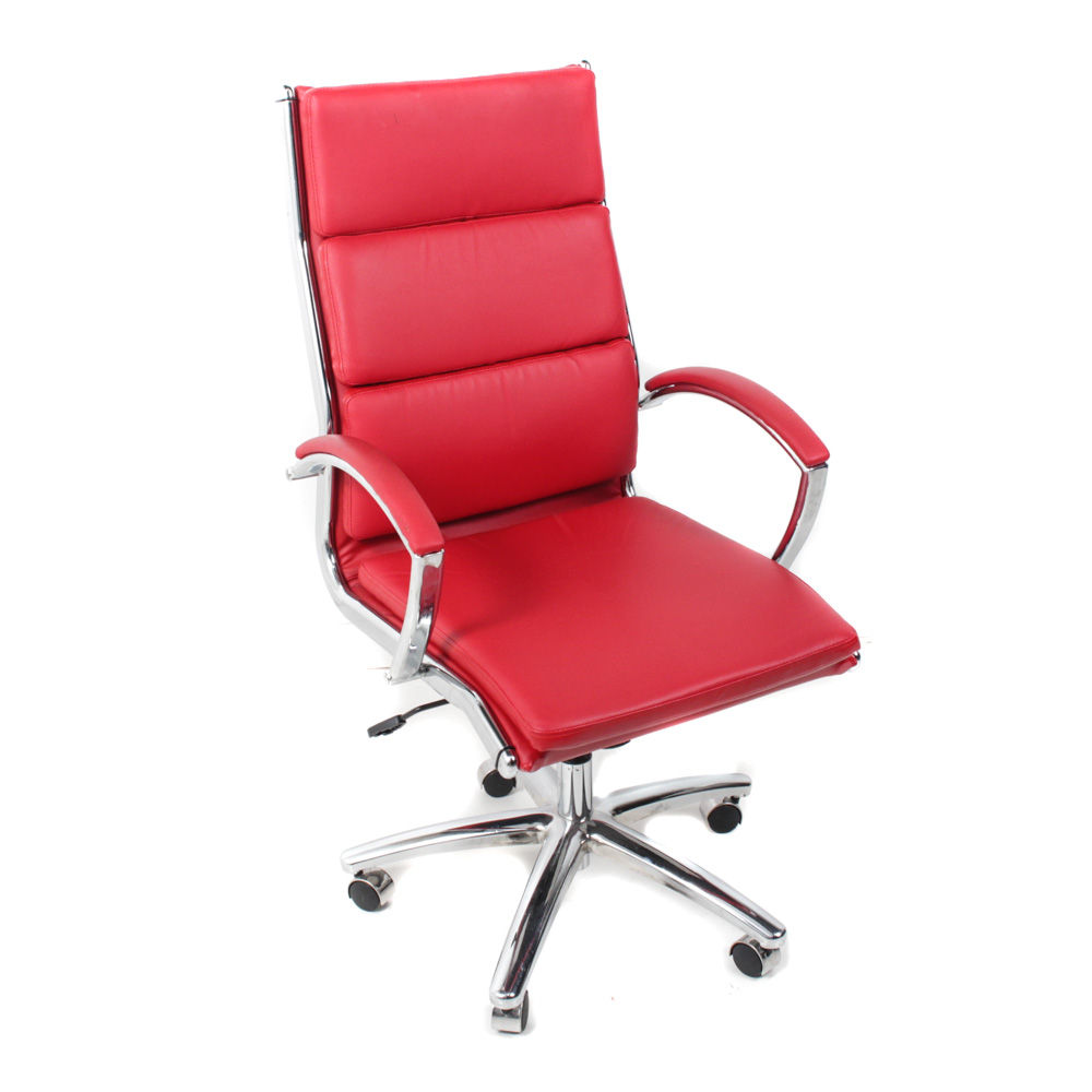 Red Alera Neratoli Series Leather Office Chair | EBTH