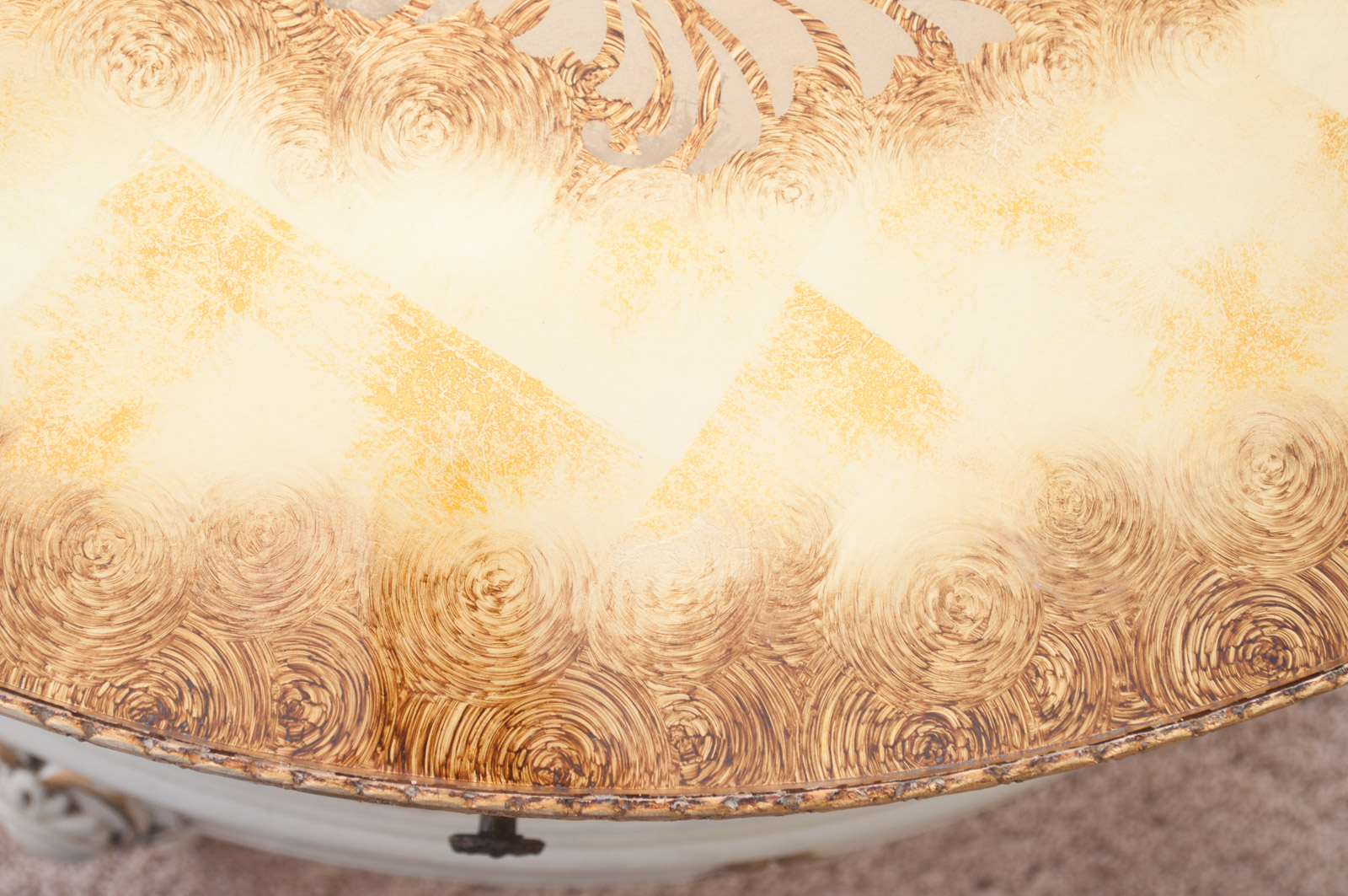 Rococo-Style Drum Table | EBTH