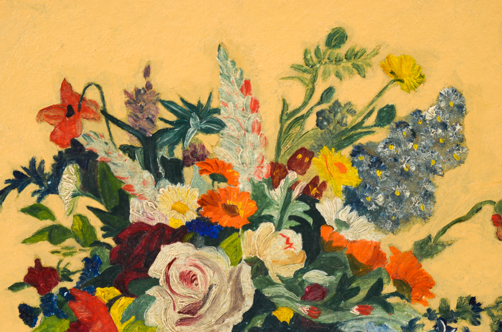 J. Dubois Vintage Oil Painting of a Still Life | EBTH