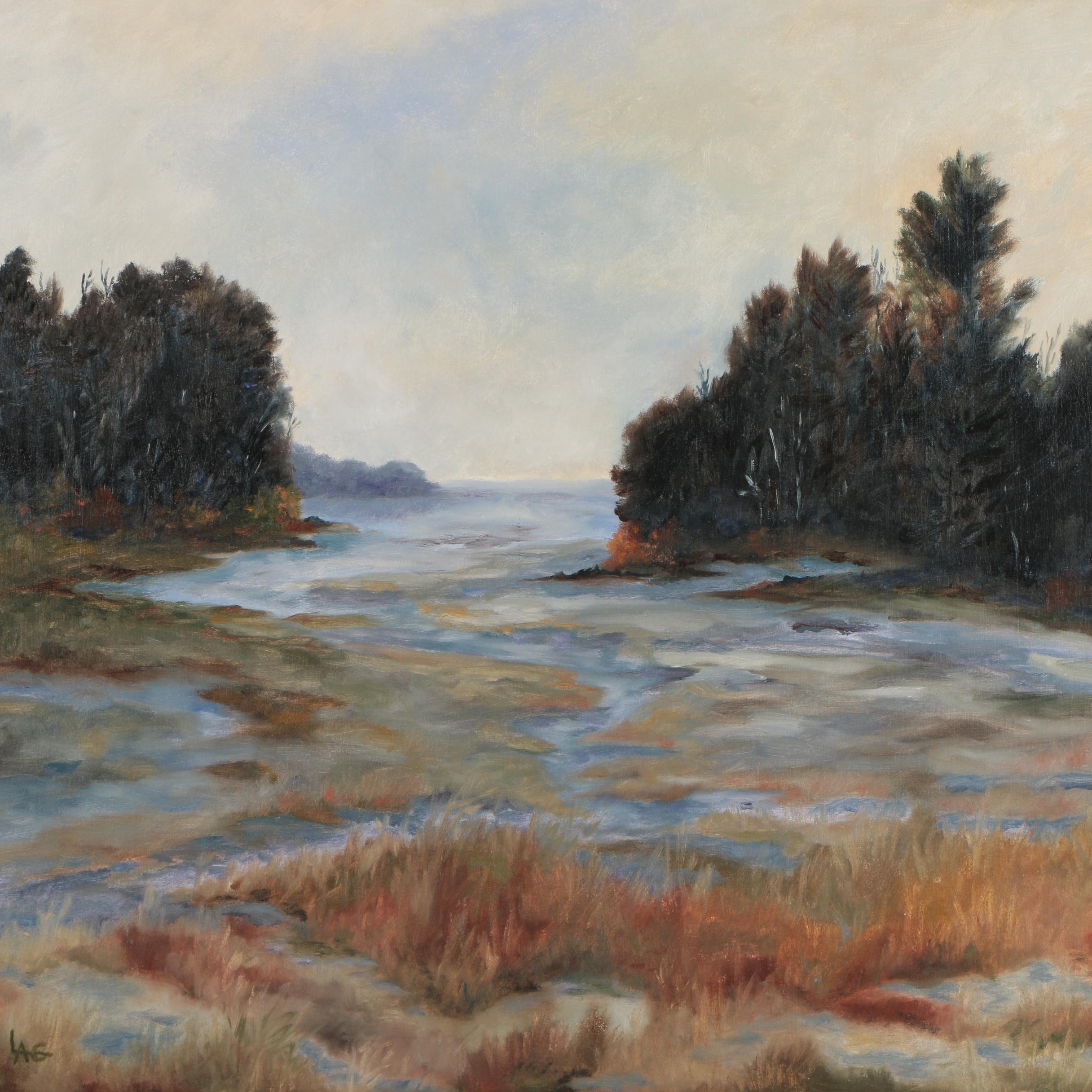 Lois A. Goldstone Oil Painting "Tide's Out" | EBTH