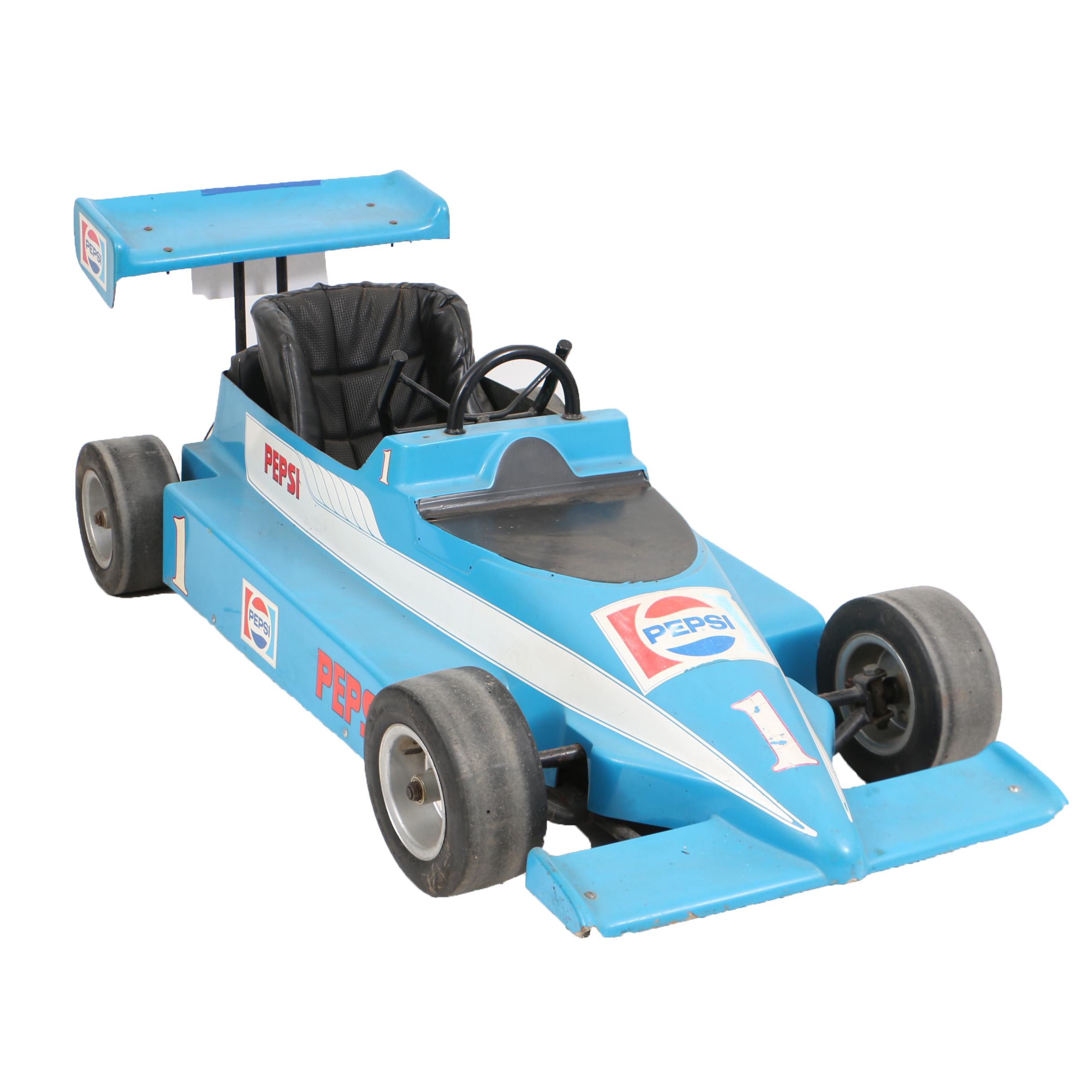 Vintage Indy Car Style Go-Kart with Pepsi Decals | EBTH