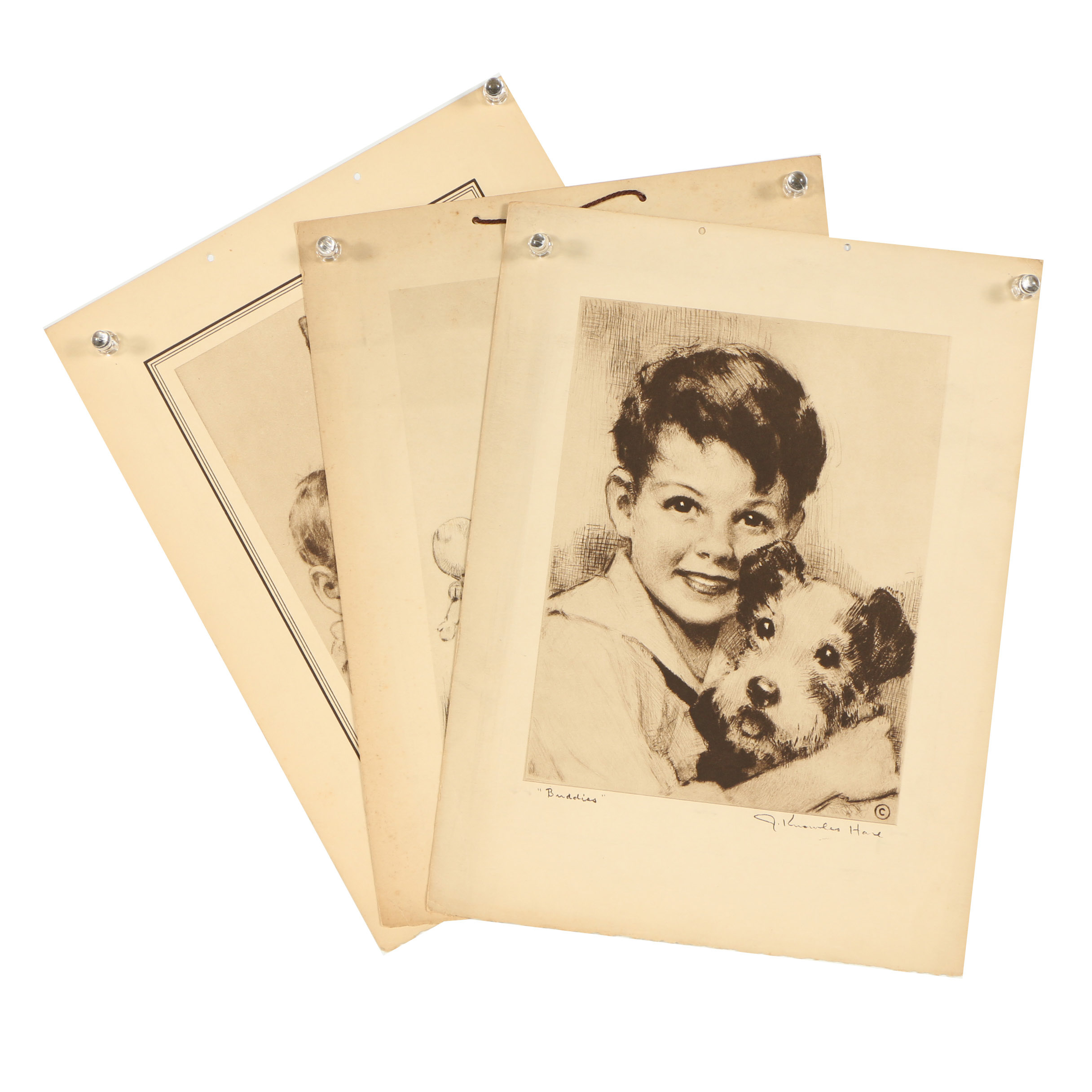 After John Knowles Hare Halftones | EBTH