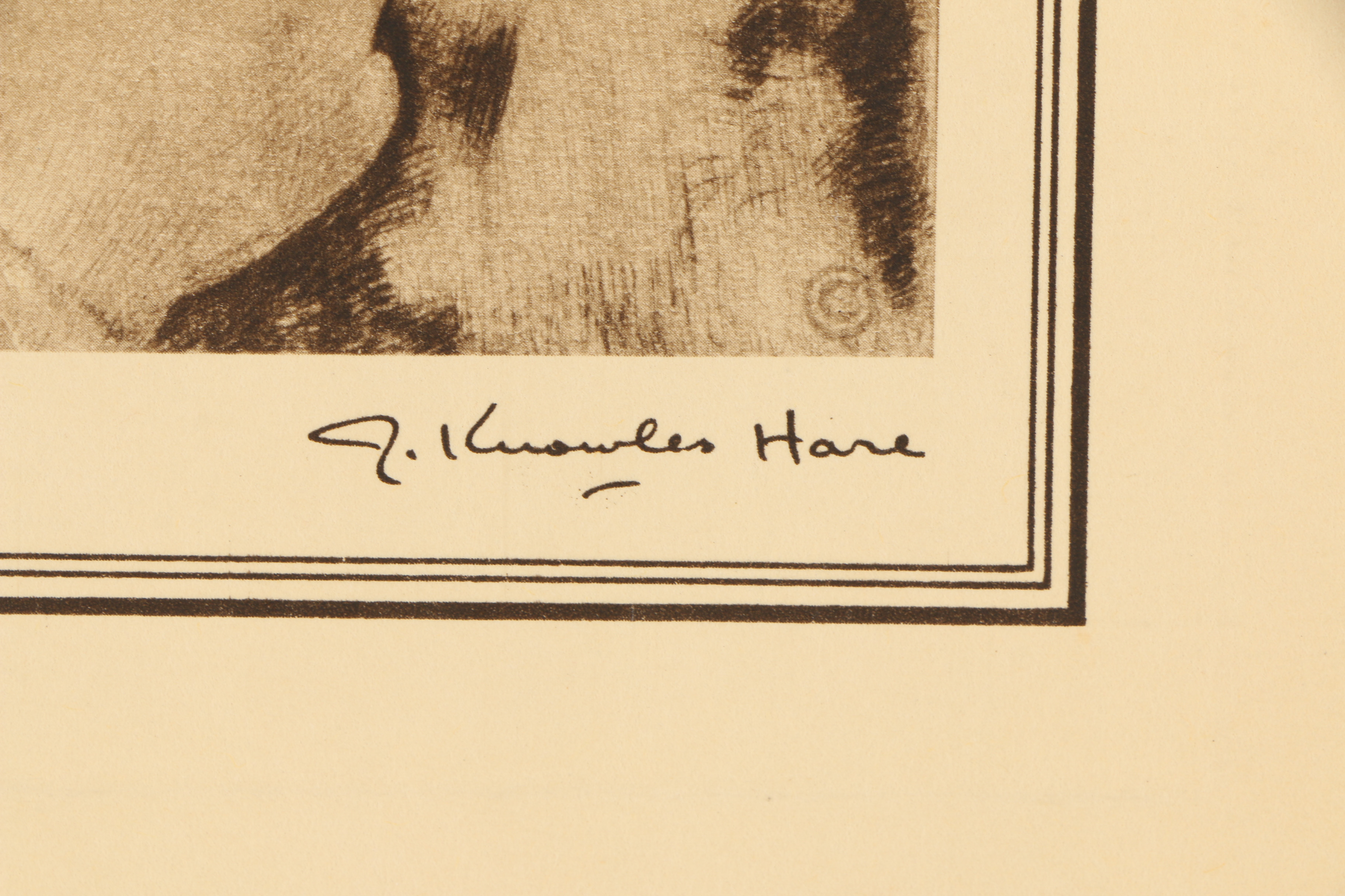 After John Knowles Hare Halftones | EBTH