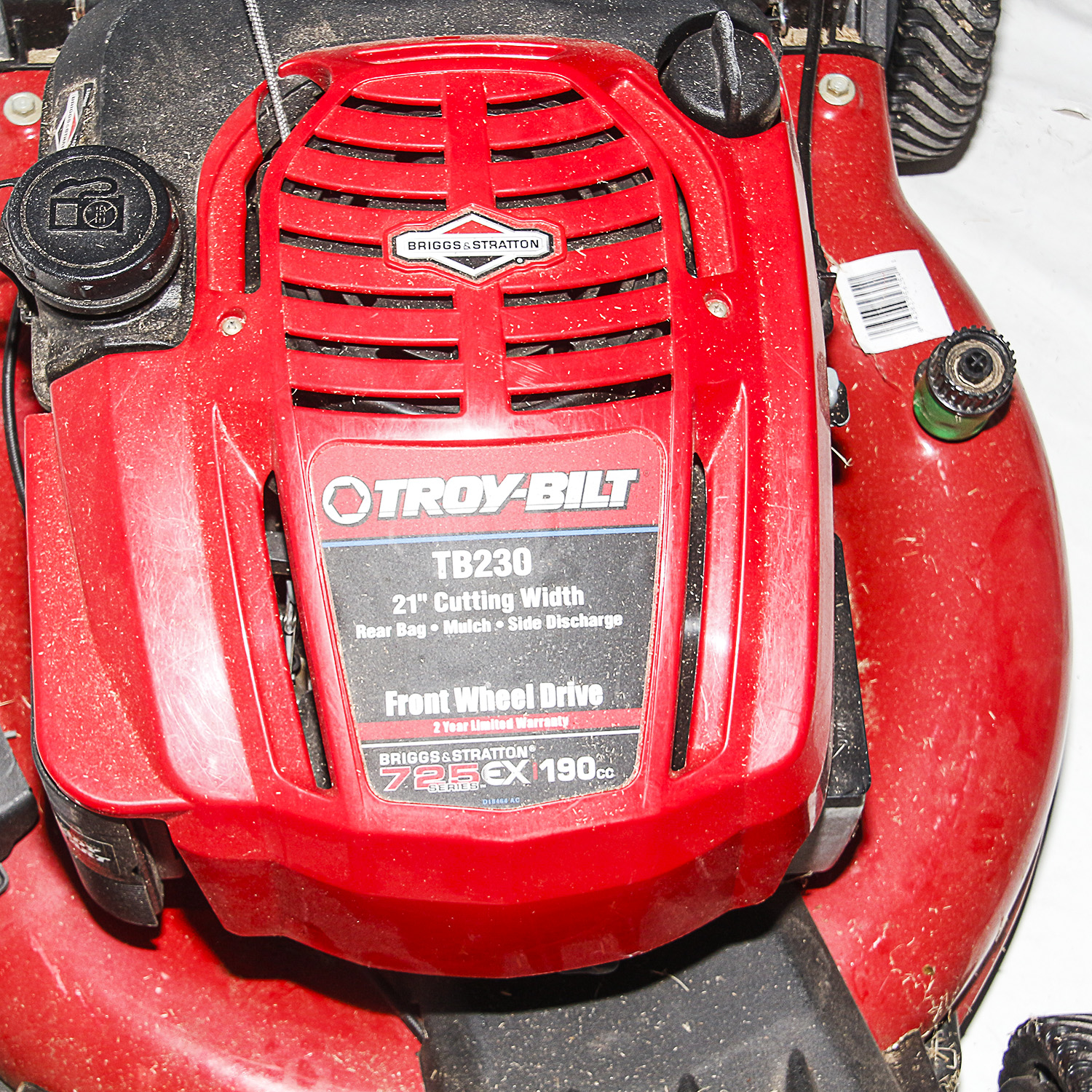 Troy-Bilt TB230 Self Propelled Gas Lawnmower | EBTH