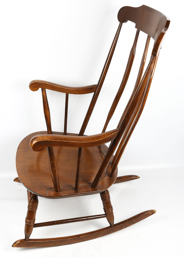 Vintage Colonial Style Rocking Chair | EBTH