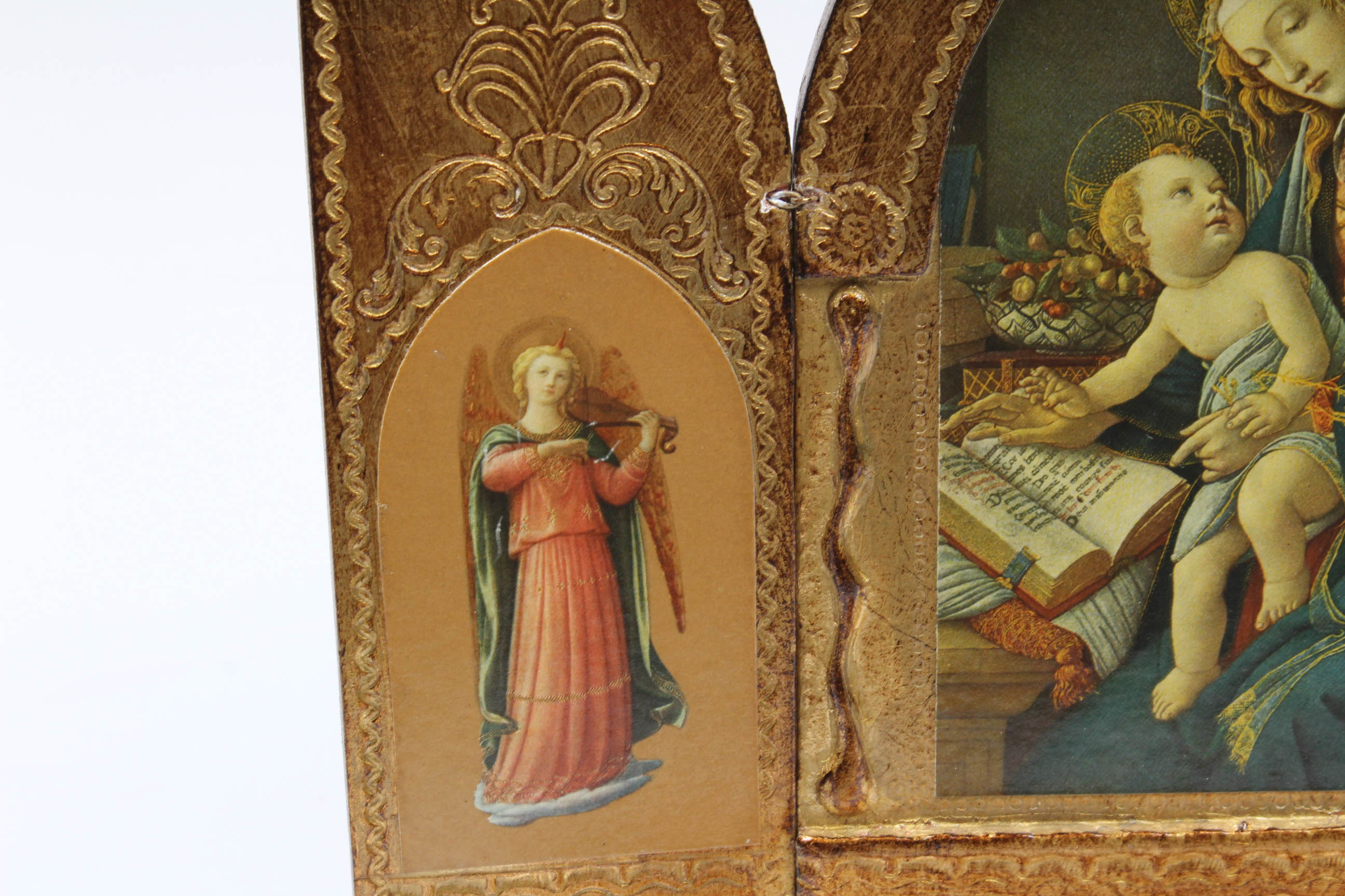 Italian Florentine Icon Triptych and Panels | EBTH