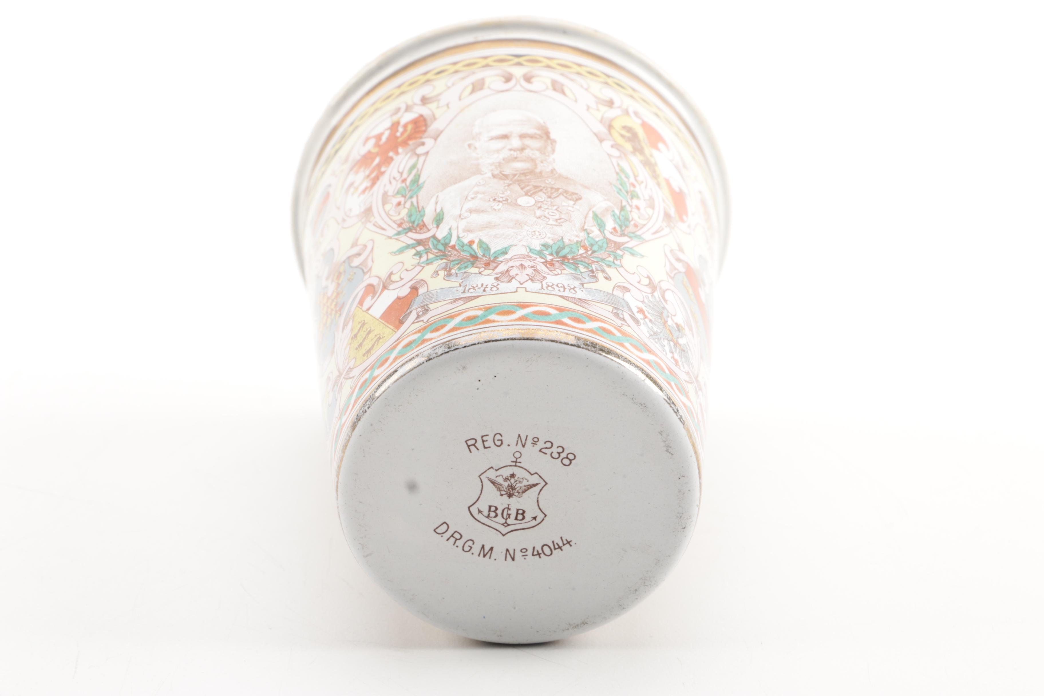 Antique Commemorative Cups Including Queen Victoria's Diamond Jubilee ...