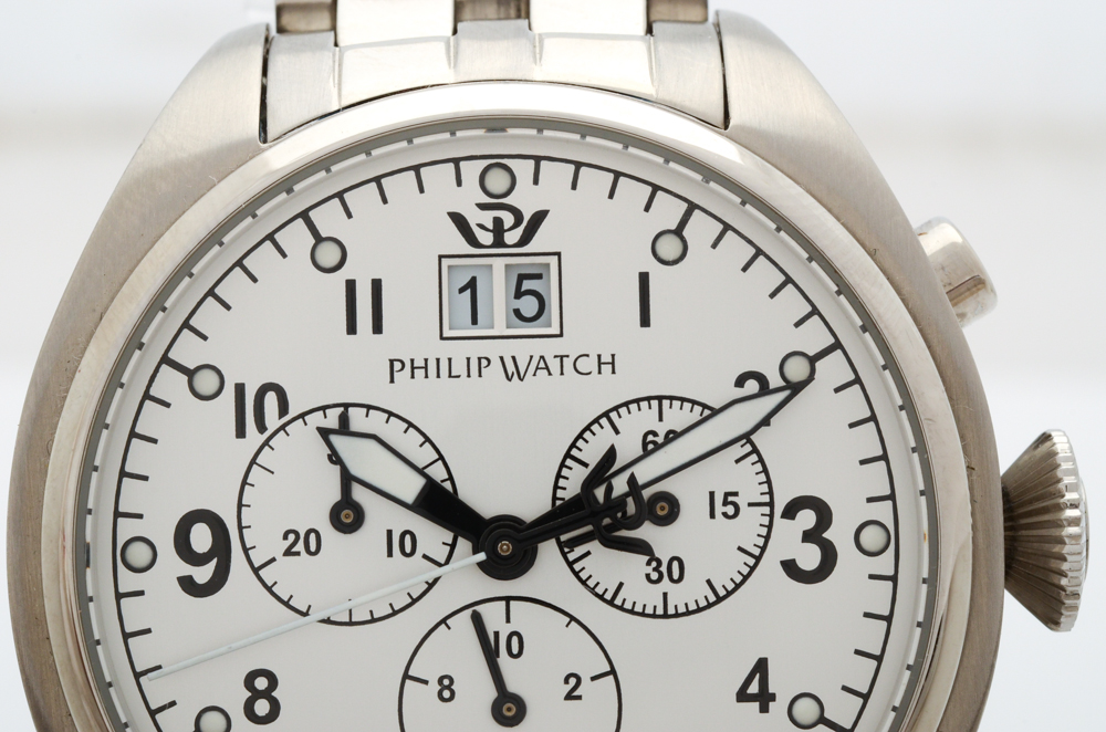Philip Watch Stainless Steel Chronograph Wristwatch | EBTH