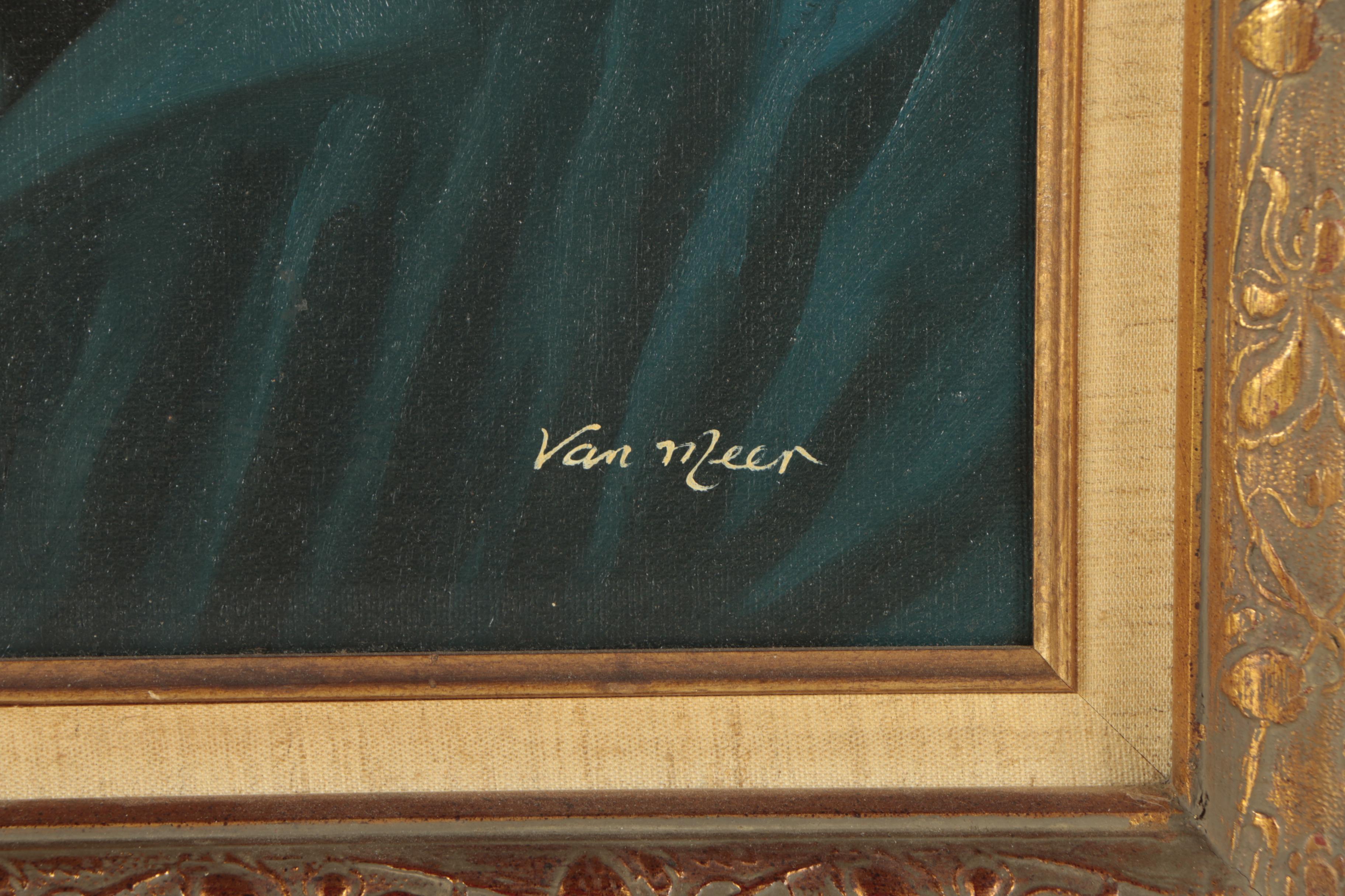 Van Meer Vintage Oil Painting | EBTH