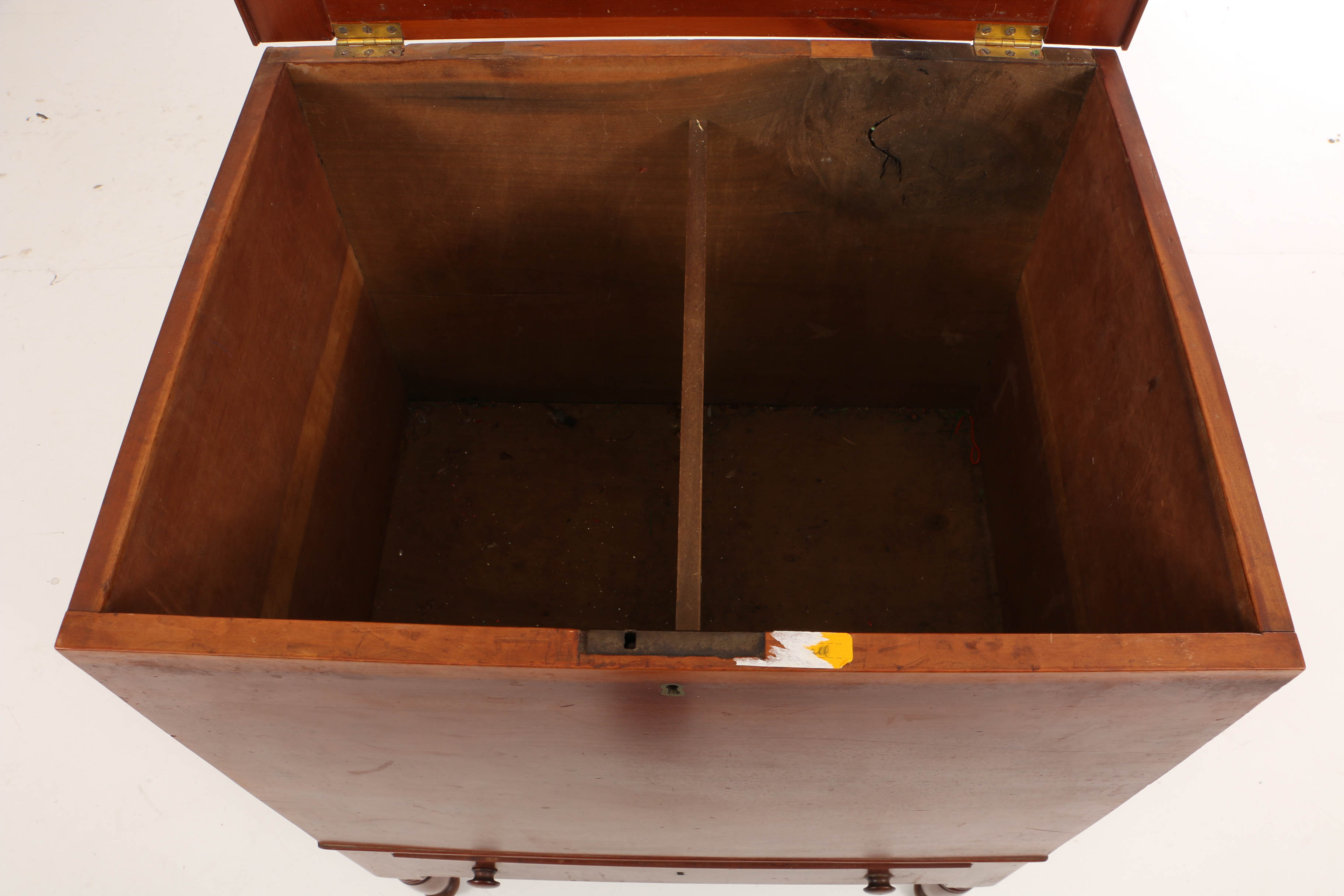 Antique Late Federal Cherry Southern Sugar Chest, Probably Tennessee or ...