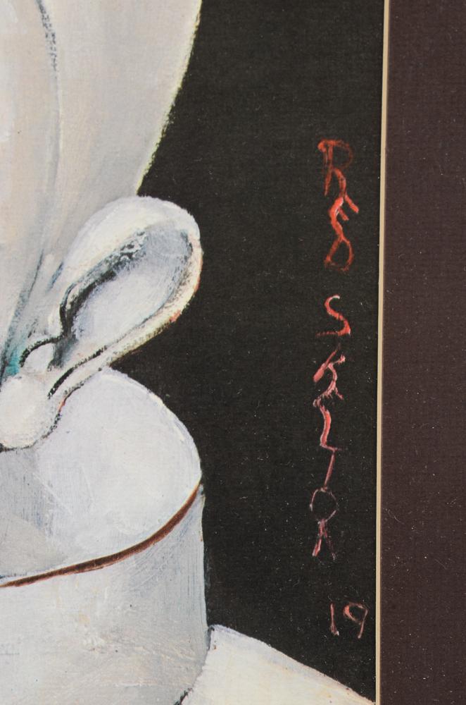 Red Skelton Signed Offset Lithograph "Sad Face Clown" | EBTH