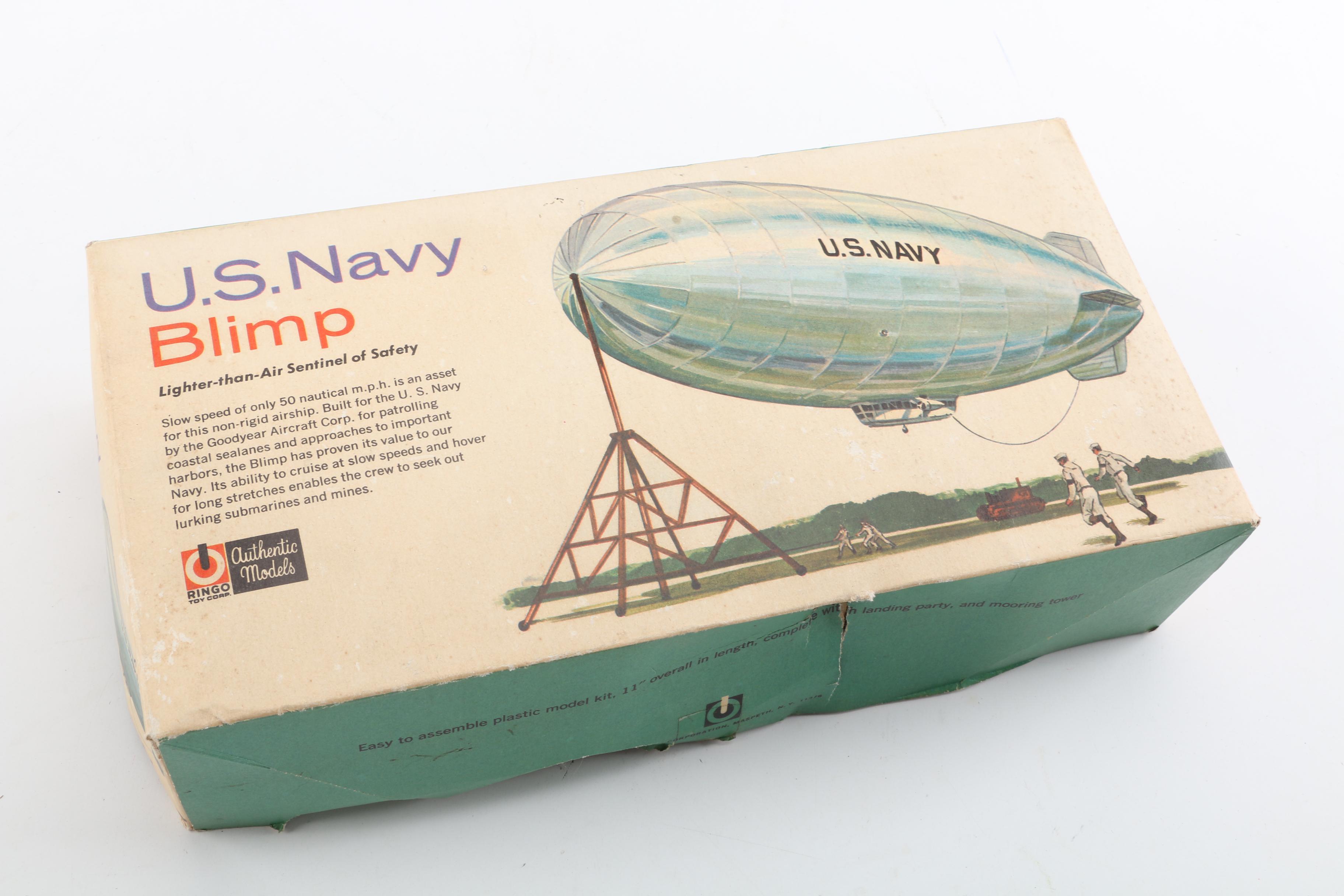 WWII Fighter Aircraft and Blimp Model Kits | EBTH